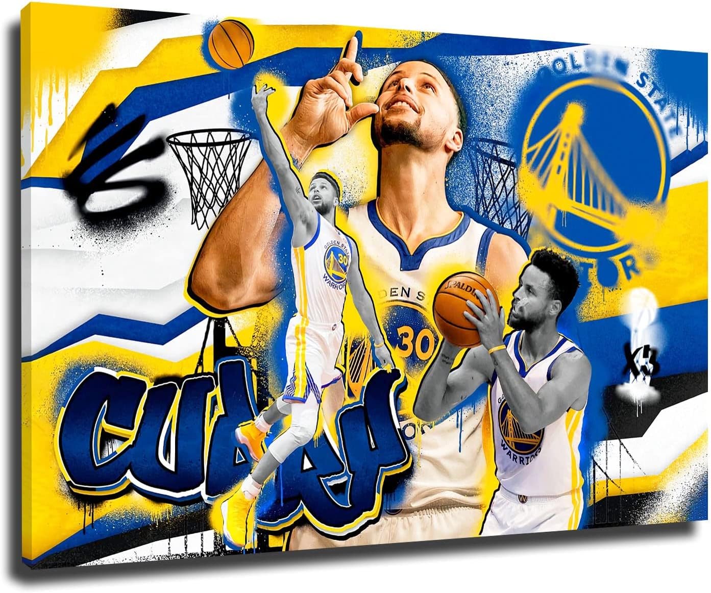 Amazon.com: Trends International NBA Golden State Warriors - Stephen ...