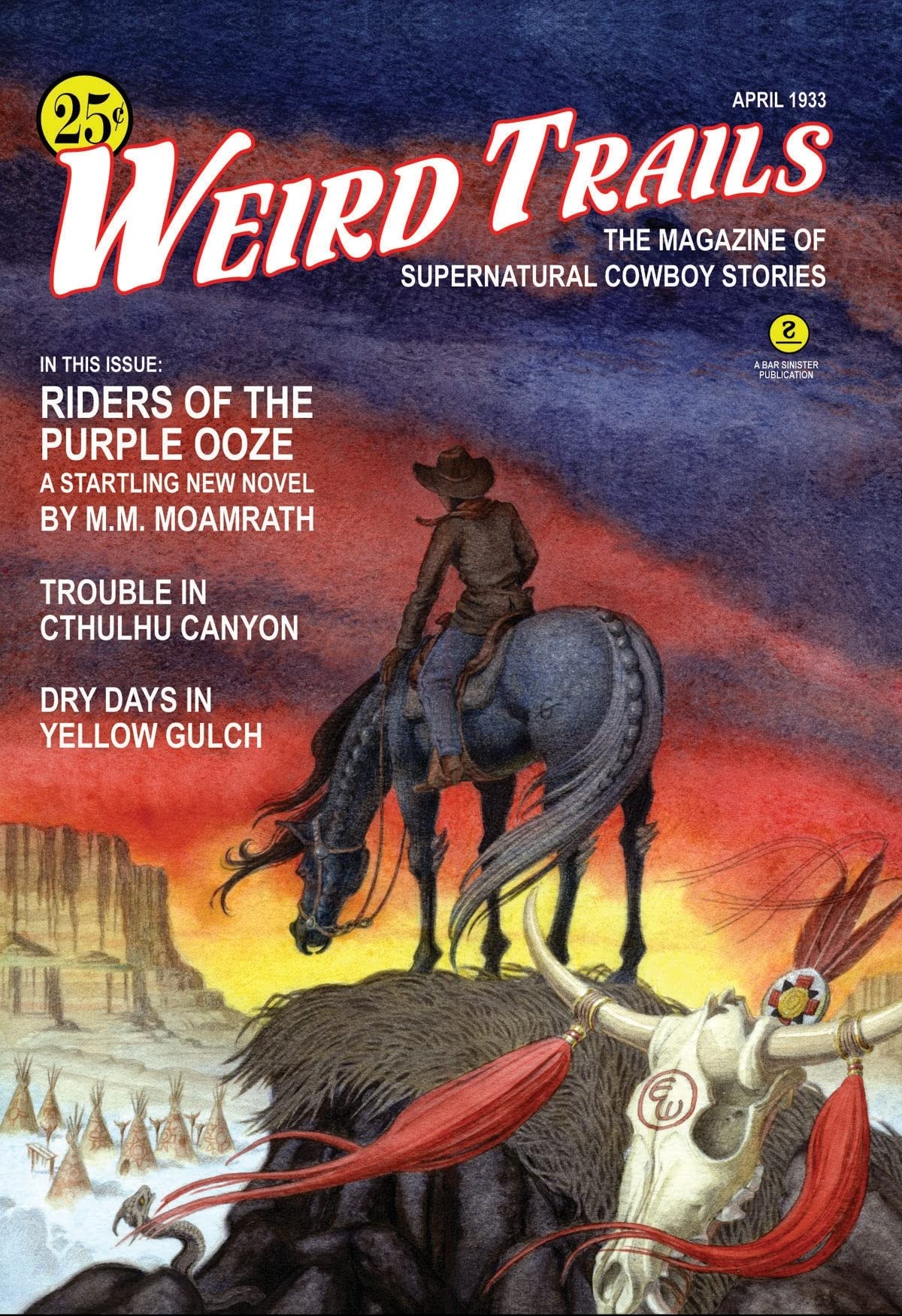 Weird Trails: The Magazine of Supernatural Cowboy Stories: Cacek, P. D ...