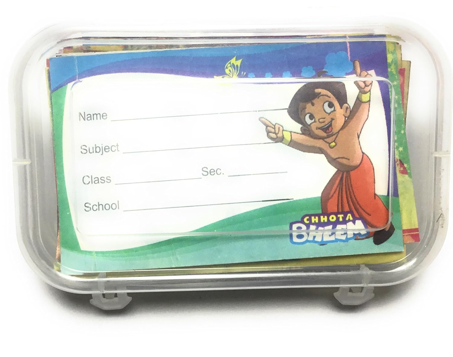 A1 Self Adhesive Name Slips One Unit in Rectangular Plastic Box ...