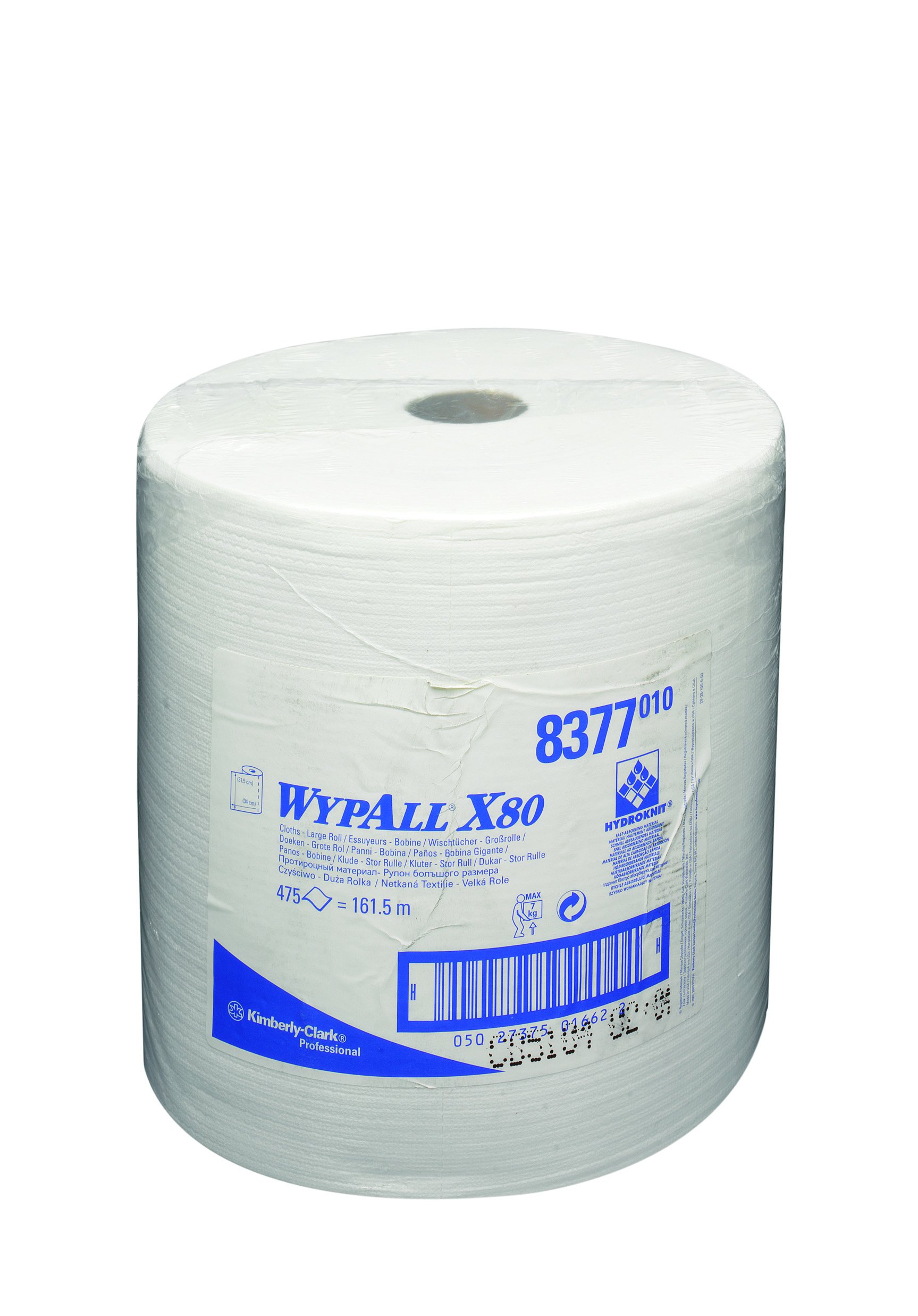 Amazon.com: WypAll X80 Shop Wipers - 475 Wipes per Roll : Industrial ...
