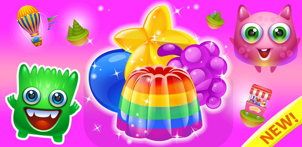 Jelly Gummy Yummy Drop Match 3 Games Free for Adults - App on Amazon ...