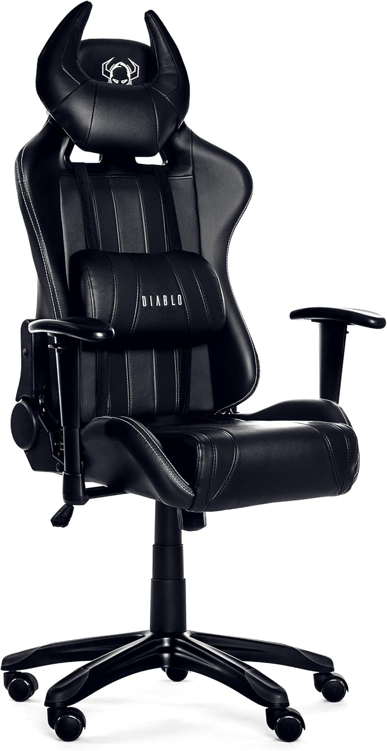 Amazon.com: Diablo X-One Horn Gaming Chair Office Desk Chair Adjustable ...