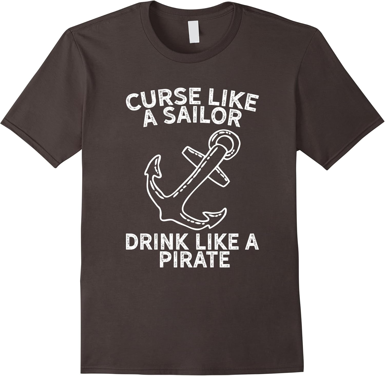 Amazon.com: Curse Like A Sailor Drink Like A Pirate Gift T Shirt ...