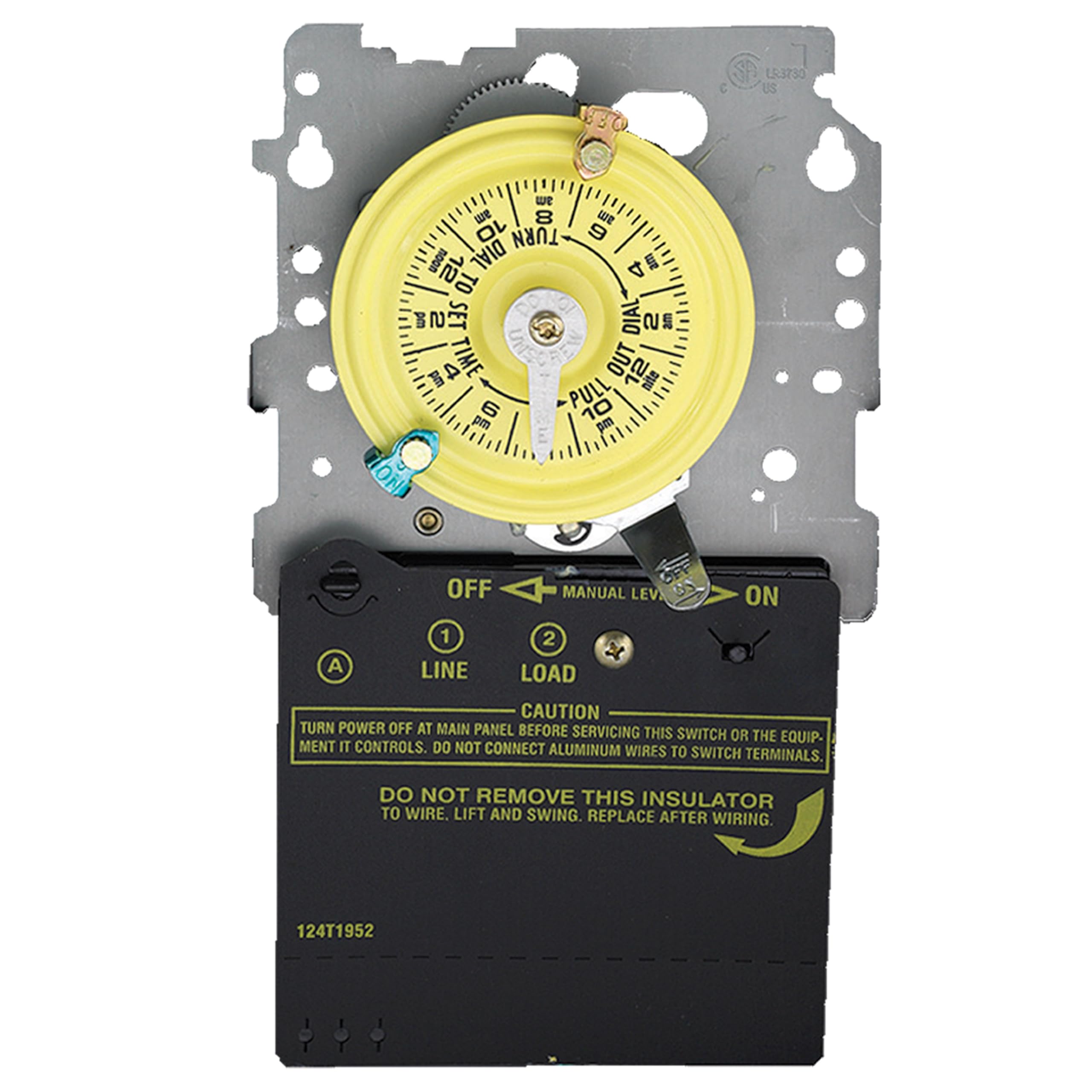 Snapklik.com : Intermatic T101M 24-Hour Mechanical Timer