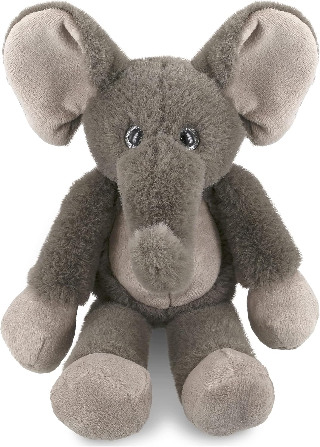 Amazon.com: DolliBu Plush Elephant Stuffed Animal - Soft Huggable Long ...