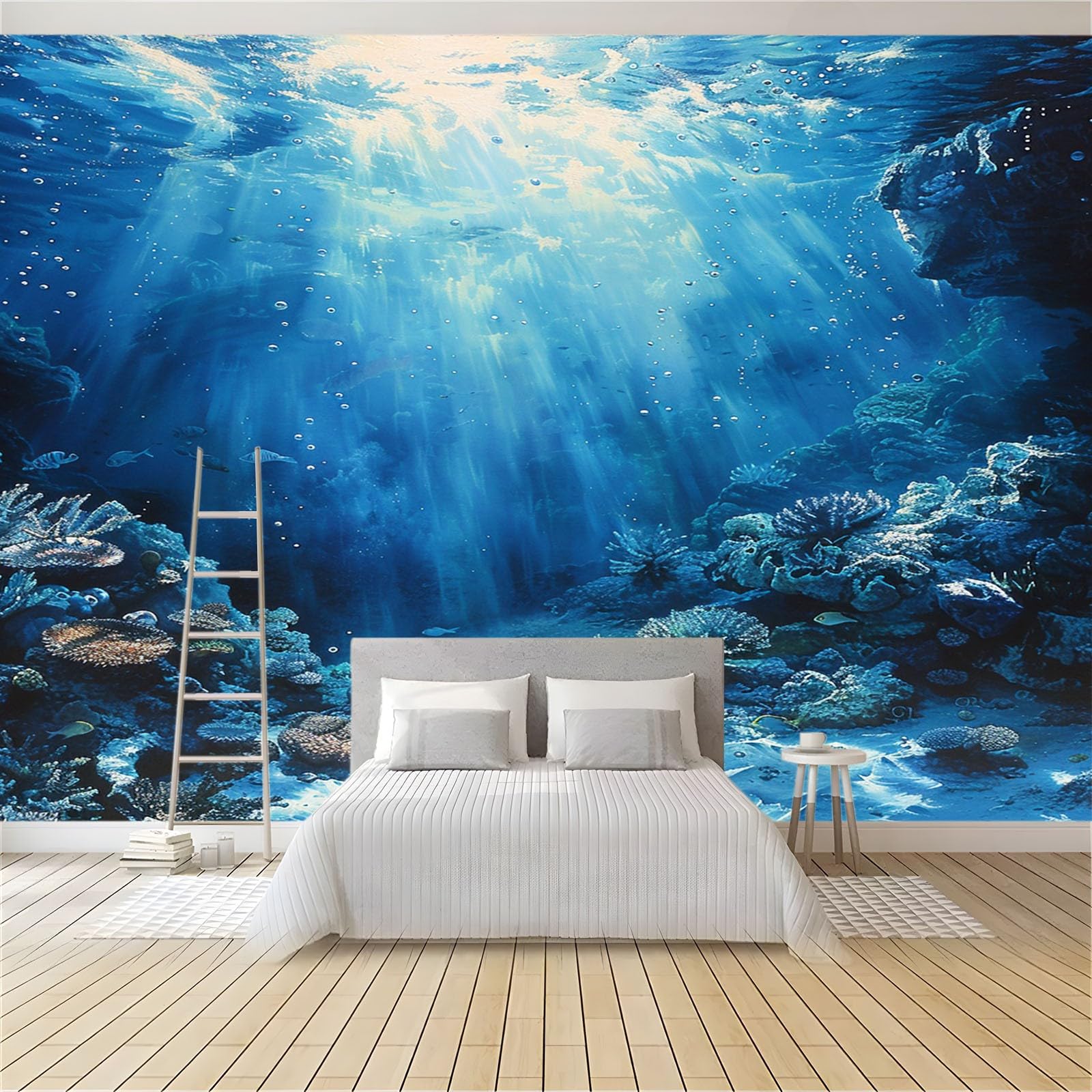 Papel Pintado Con Estampado De Estrellas De Mar