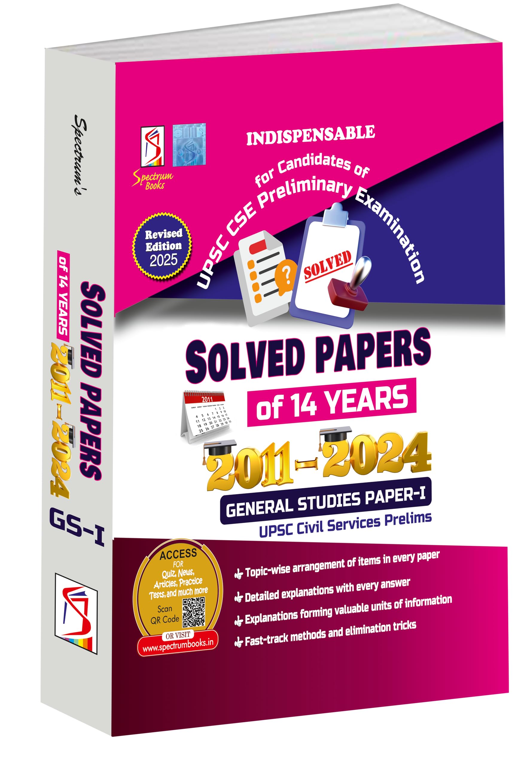 Buy UPSC Prelims Solved Papers 14 Years | Topic Wise Arrangement ...