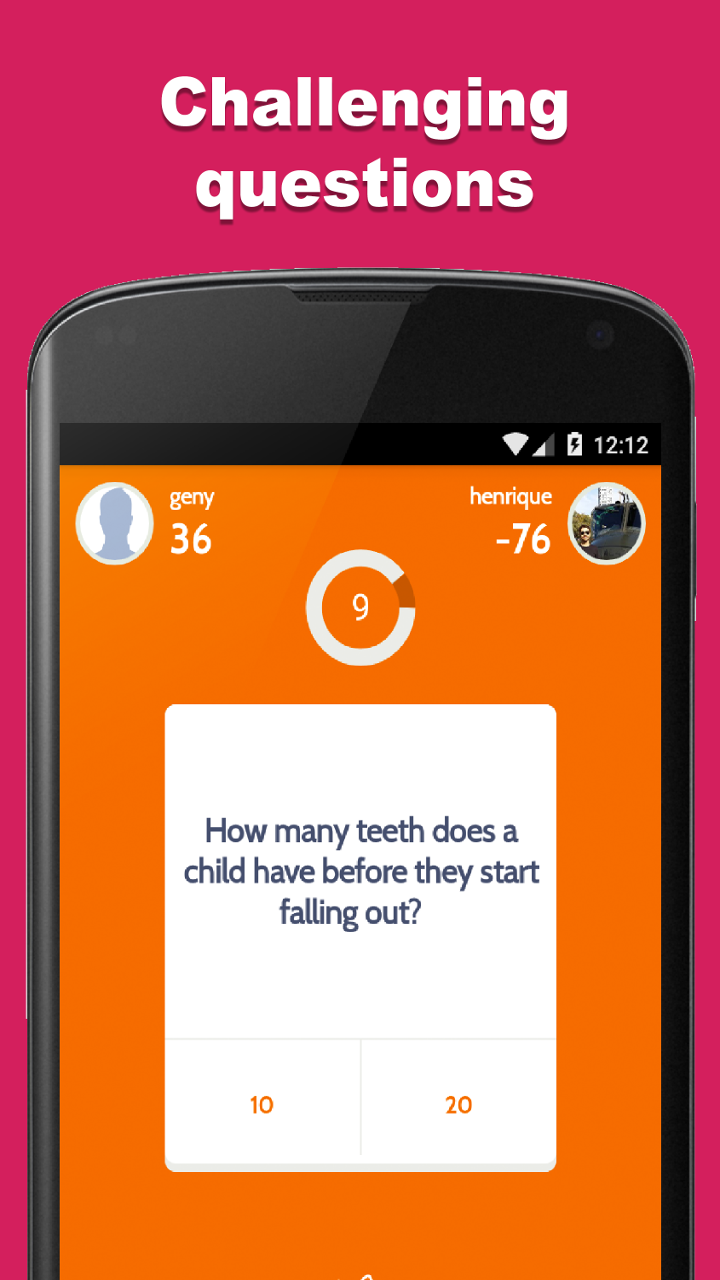 DuoQuiz Trivia Game - App on Amazon Appstore