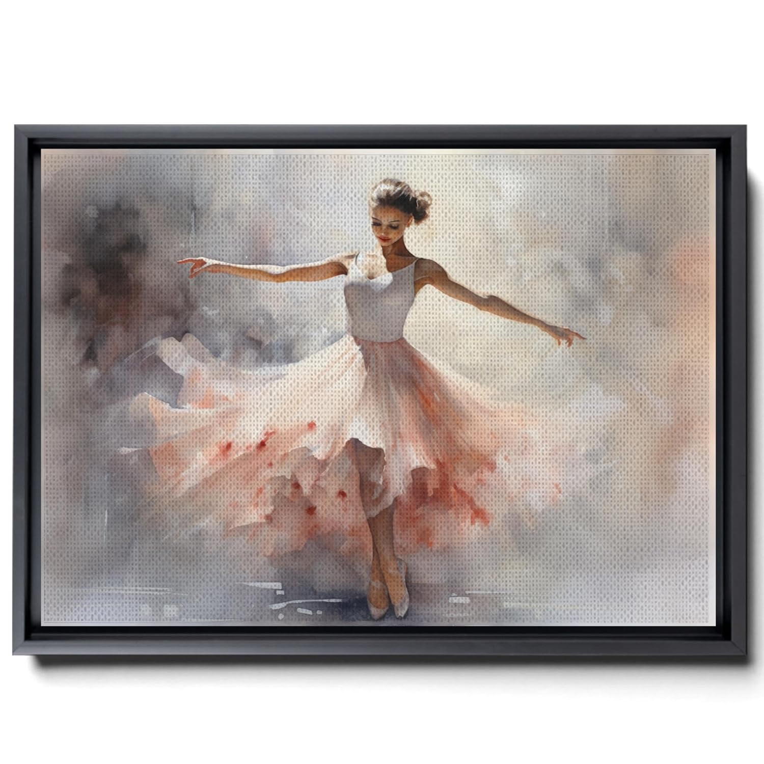 Amazon.com: Watercolor Ballet Prints Ballerina Dancers Wall Art, ballet ...