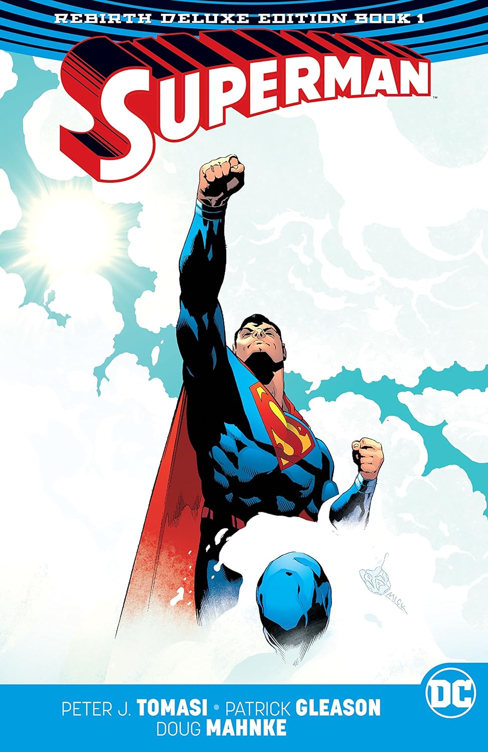 Amazon.com: Superman (2016-2018): The Rebirth - Deluxe Edition: Book 1 ...