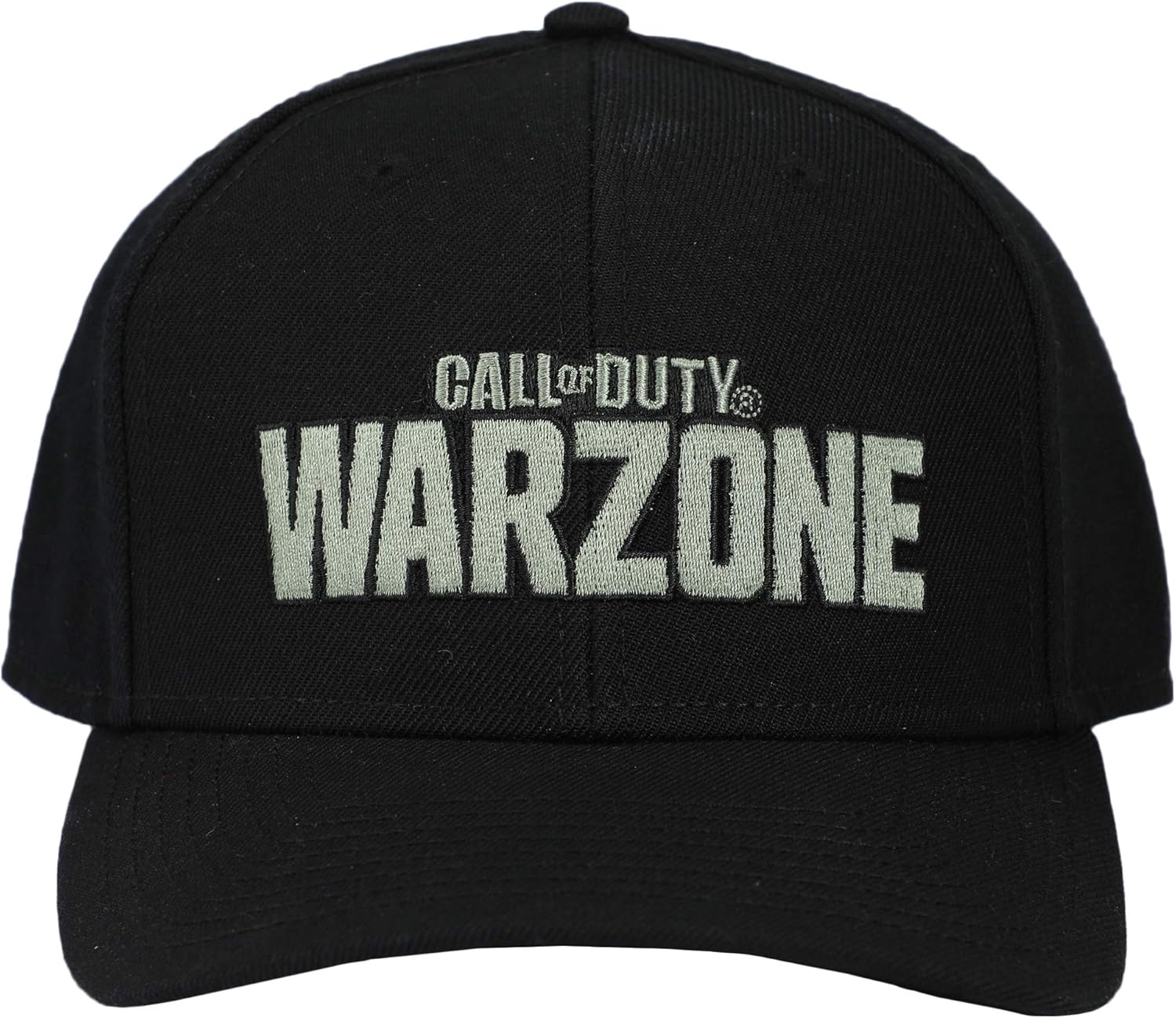 Call of Duty Warzone Embroidered Logo Pre Curve Snap Back Hat at Amazon ...