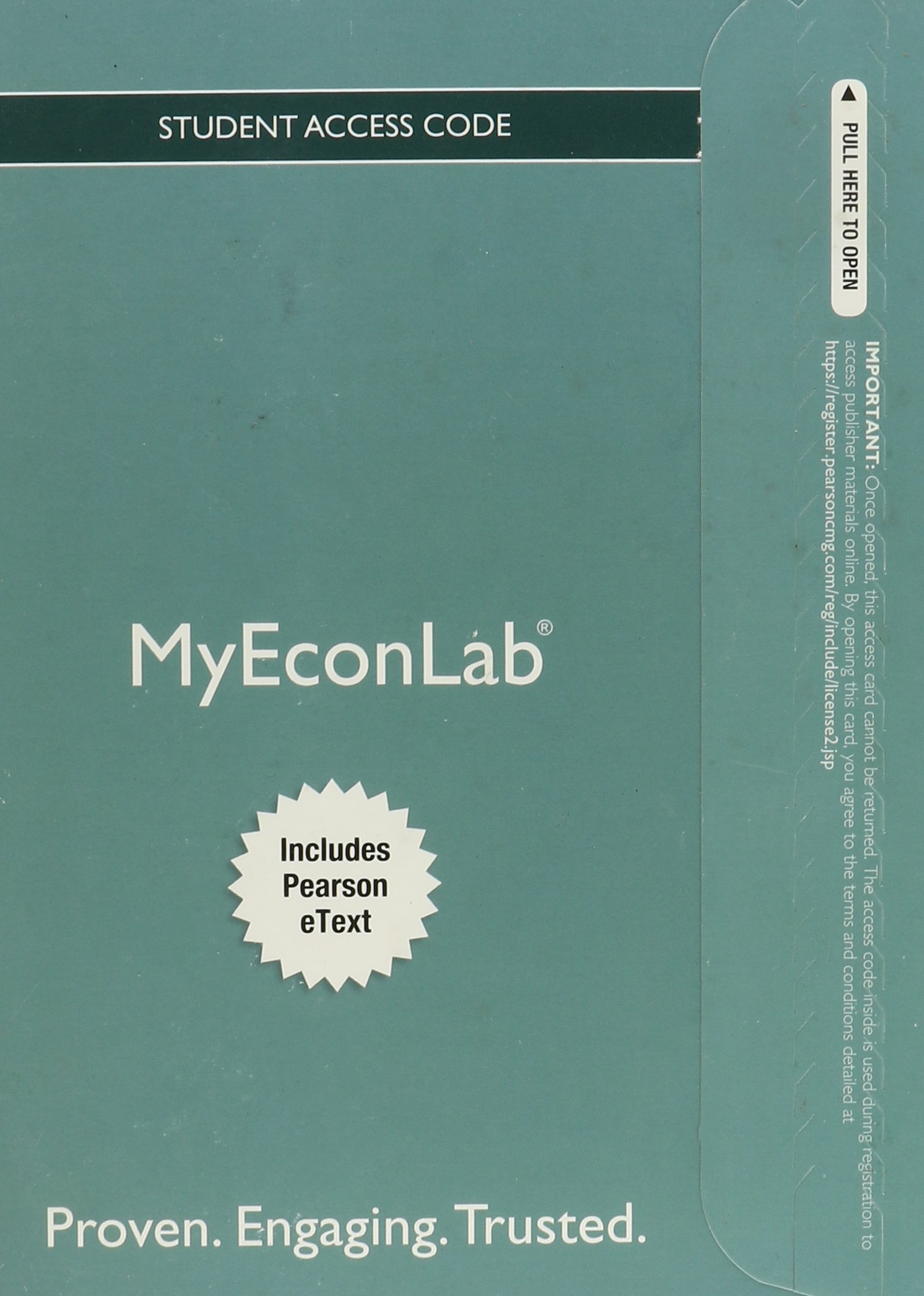 Principles of Economics New Myeconlab With Pearson Etext Access Card ...