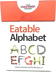 Amazon.com: Chop Chop Eatable Alphabet Cards, 1 EA : Toys & Games