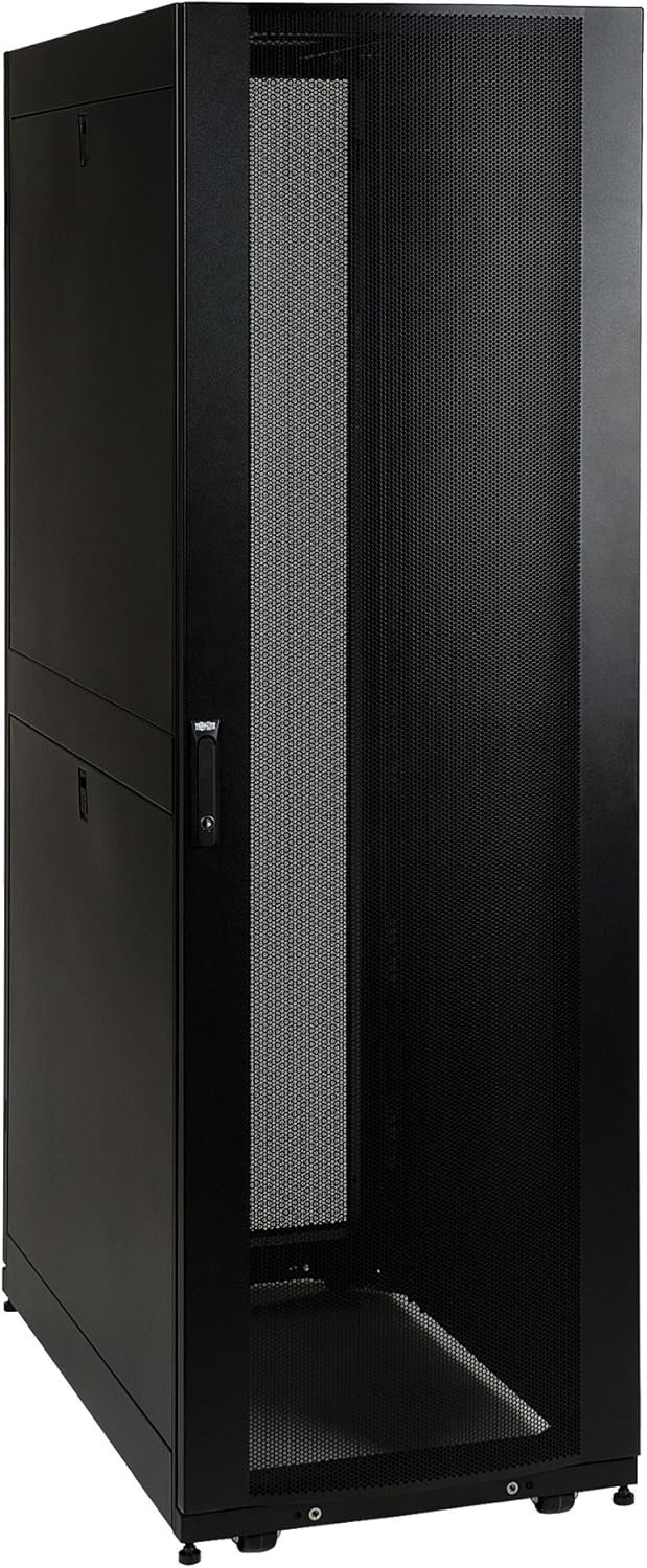 Amazon.com: Tripp Lite SR45UB 45U Rack Enclosure Server Cabinet Doors ...