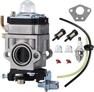 Amazon.com : 56257 57341 63022 Carburetor for Harbor Freight 52cc 2HP ...