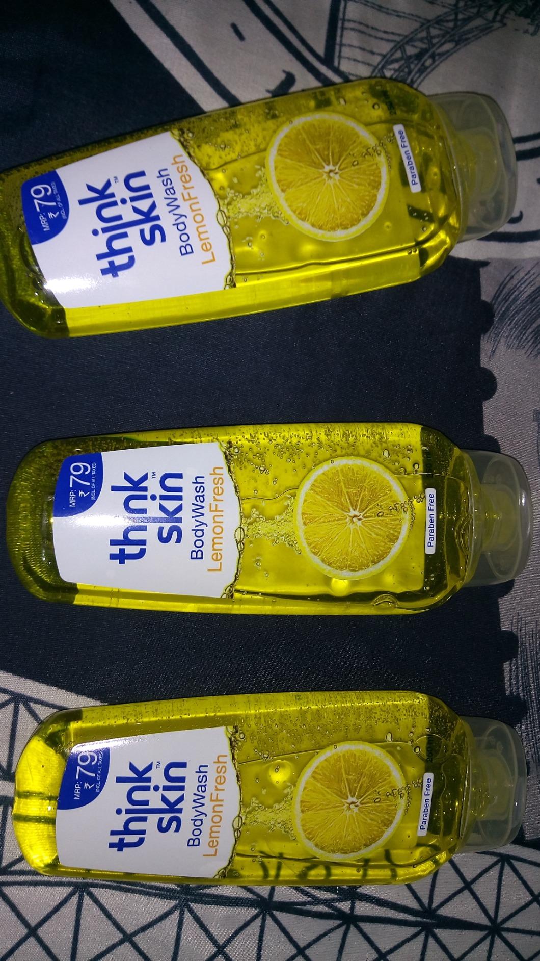 Think Skin Body Wash - Lemon Fresh, 250 ml, Pack of 3 : Amazon.in: Beauty