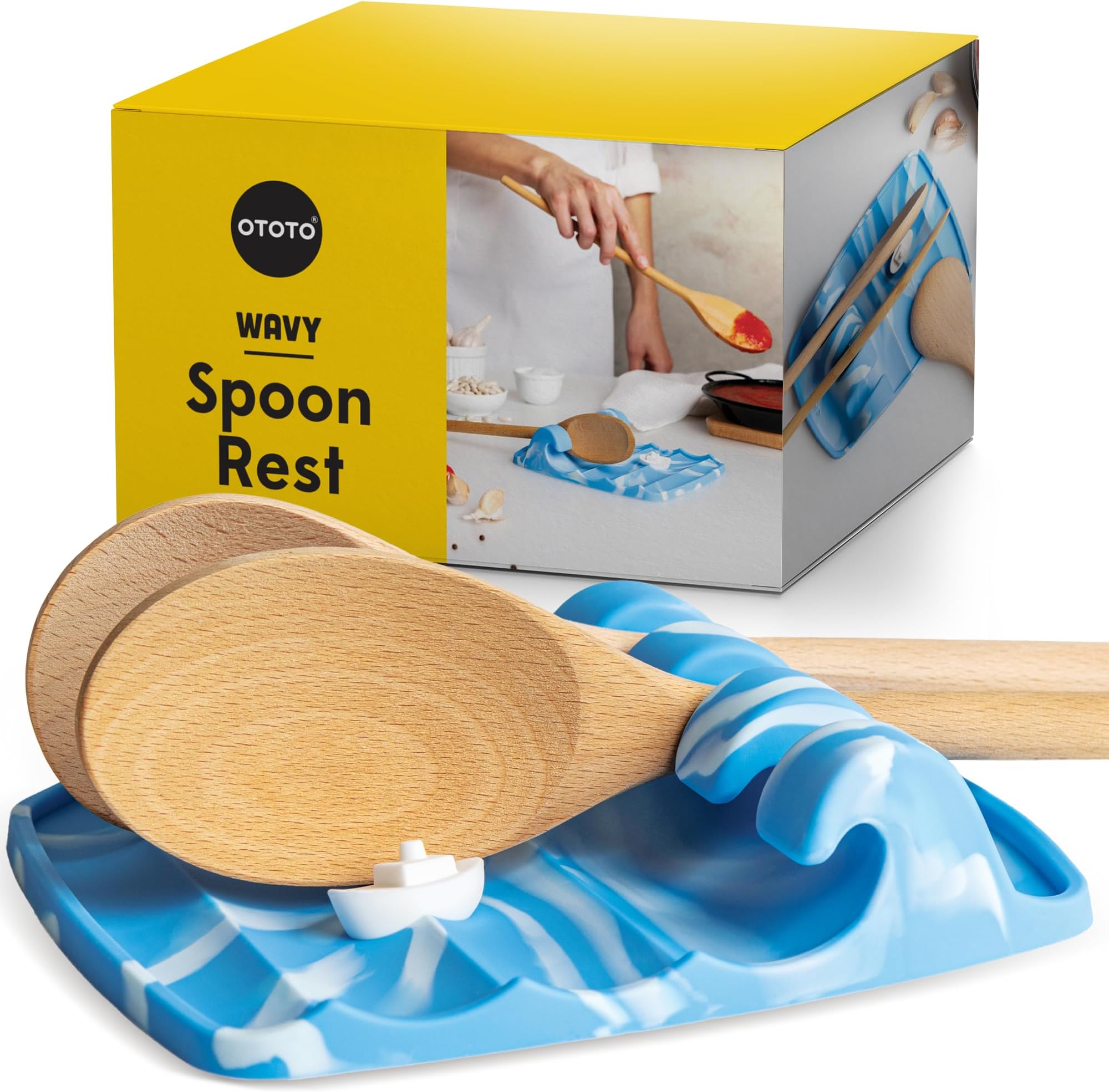 Amazon.com: GQZ Spoon Rest Holder Silicone, Coaster,Ketchup Shape ...