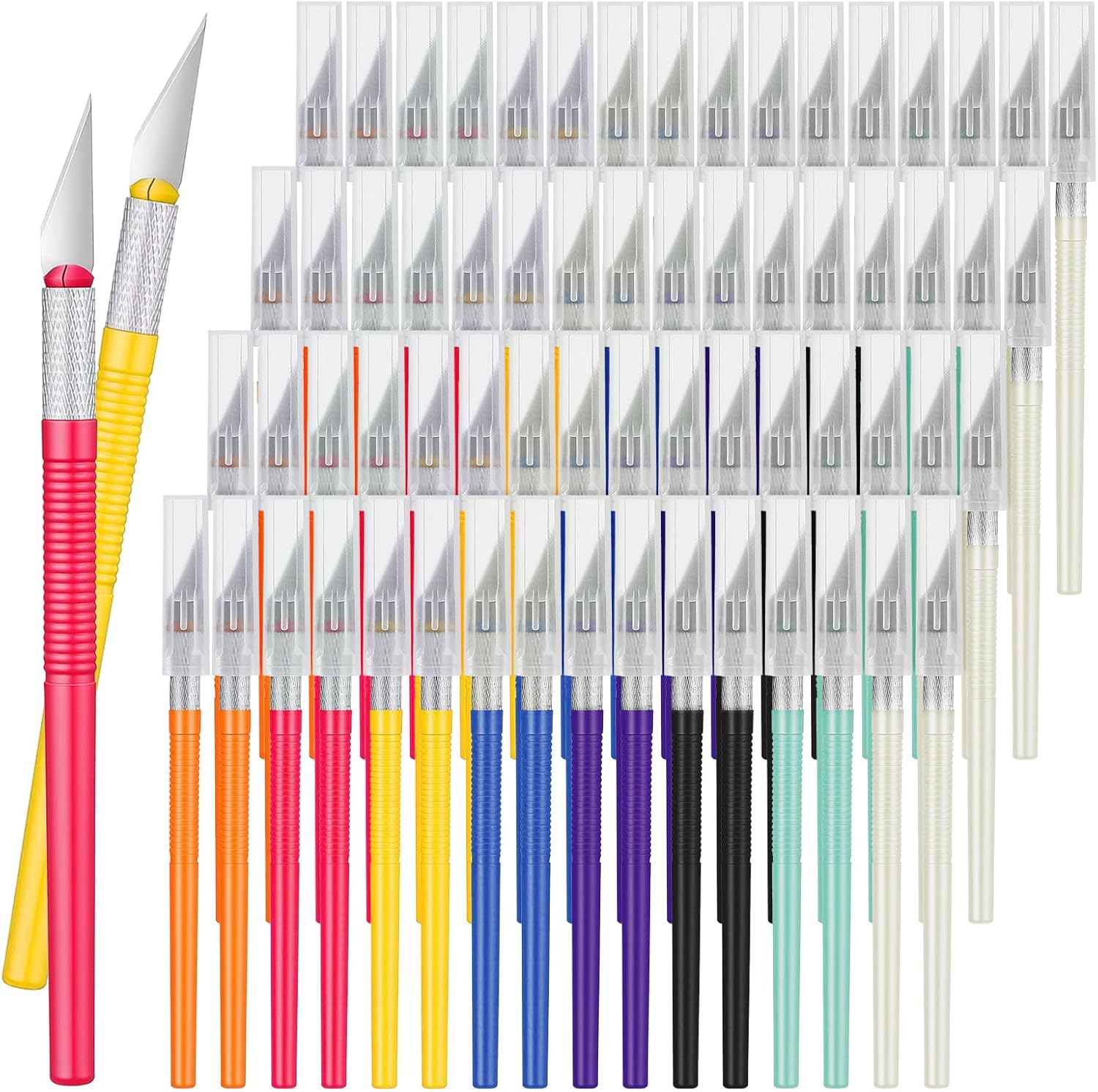 Amazon.com: 64 Pack Exacto Knife Set, Exacto Knives Bulk, Precision ...