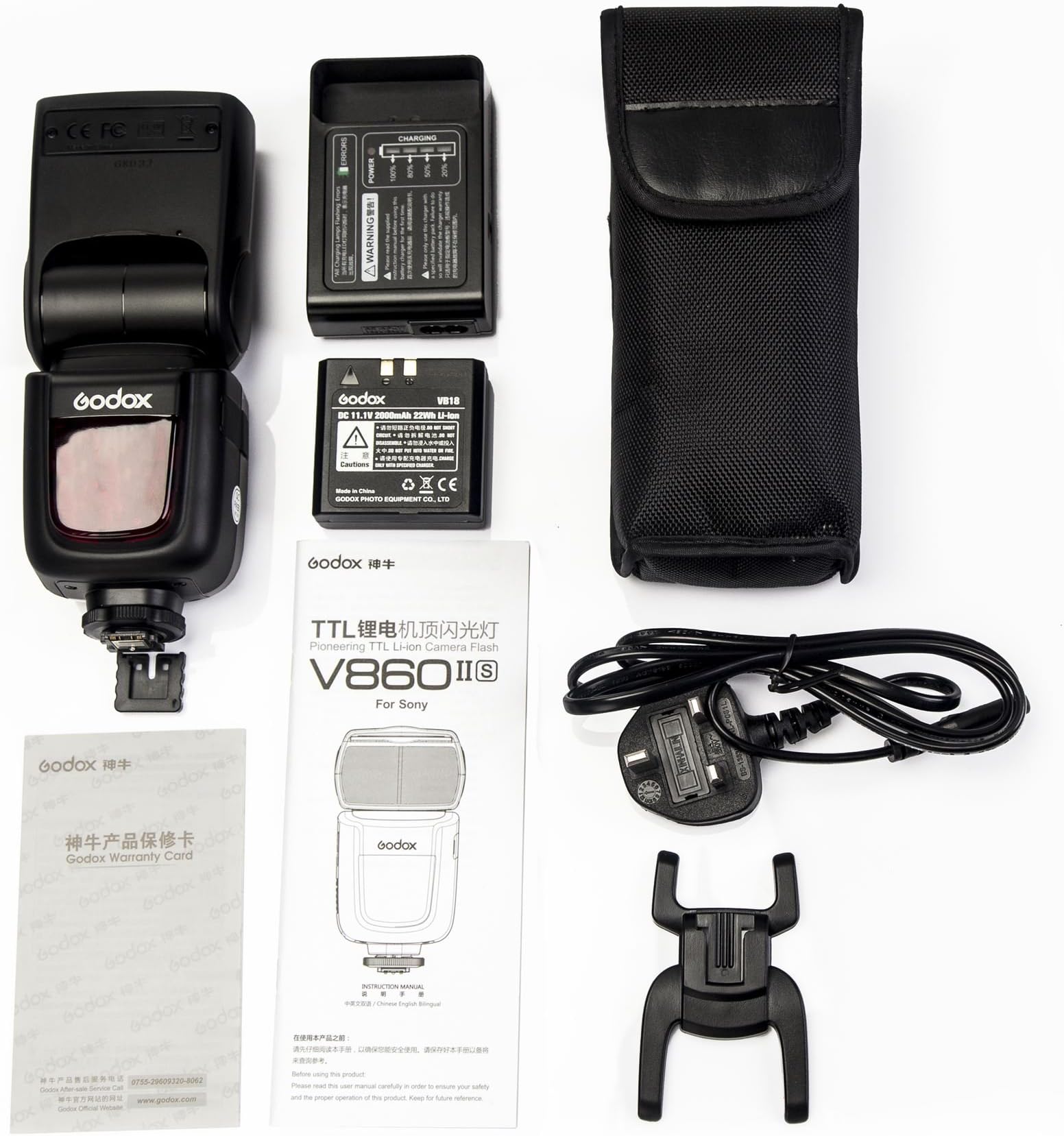 Buy GODOX Ving V 860 II TTL Li-Ion Flash Kit for Canon Cameras (Black ...