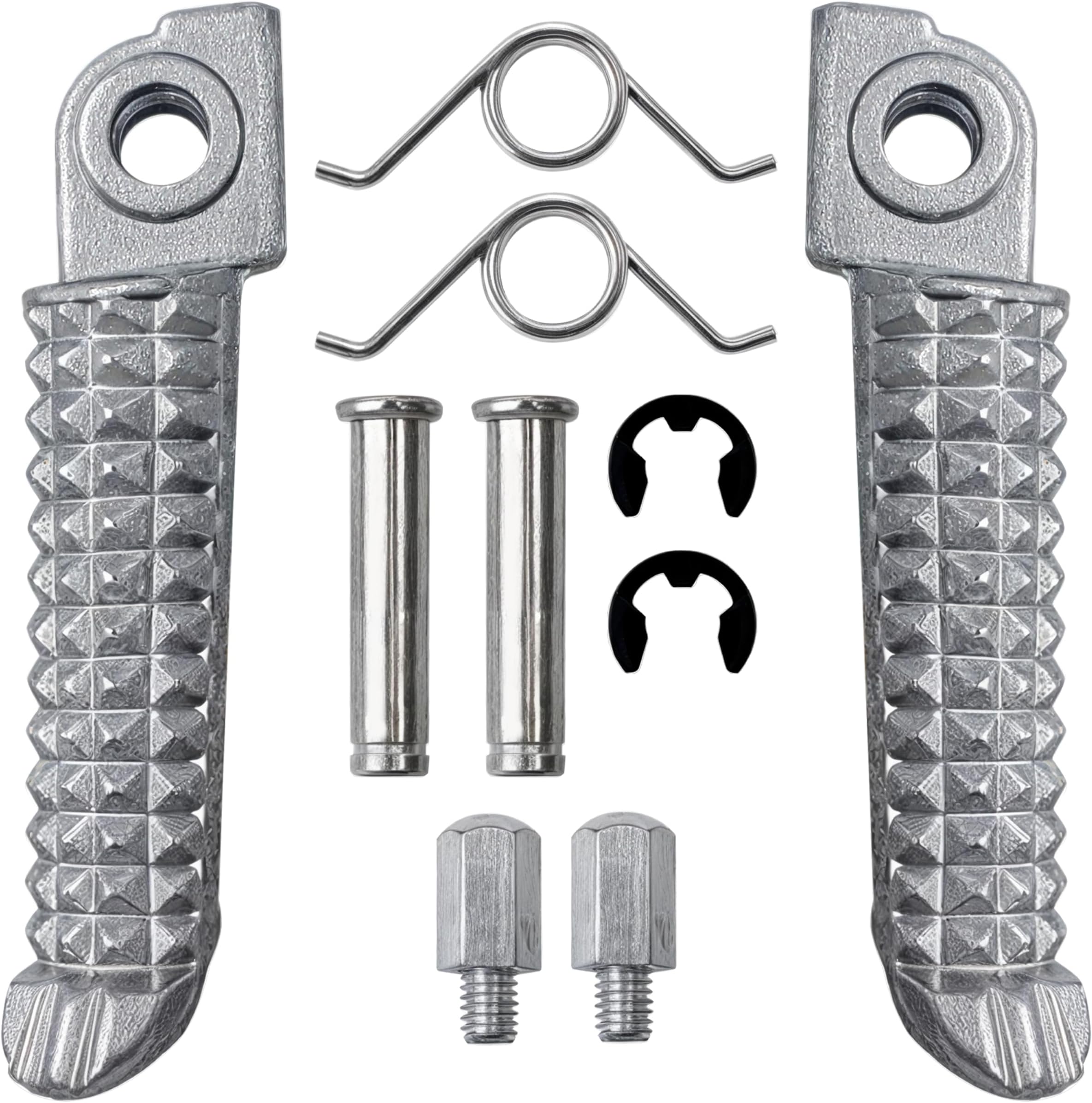 Amazon.com: 1 Pair Front Foot Pegs Compatible with Yamaha YZF R3 R25 ...