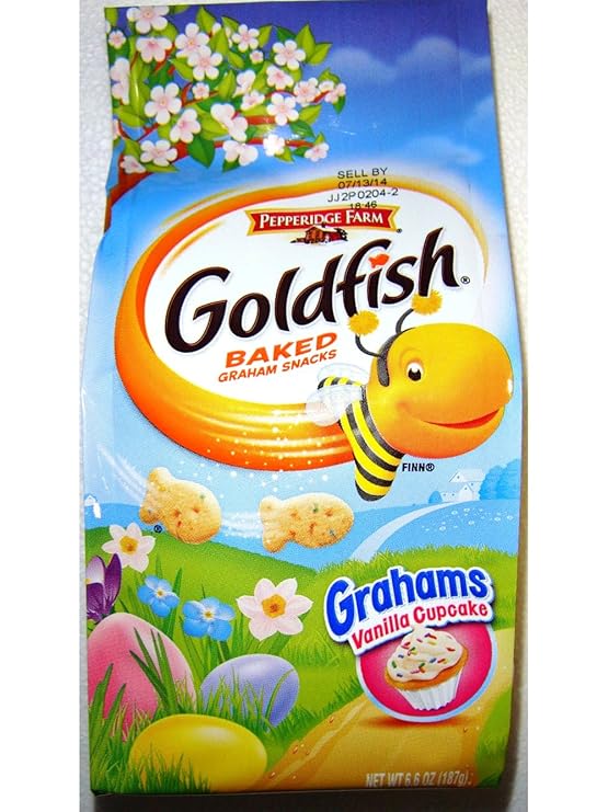 Amazon.com: Pepperidge Farm Easter Goldfish Grahams Vanilla Cupcake 6.6 ...