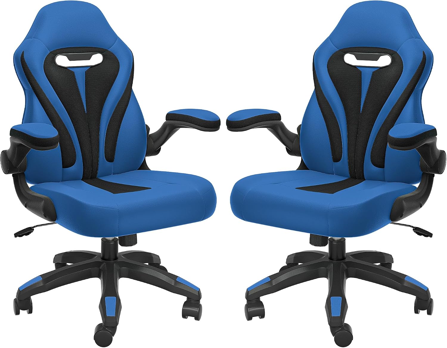 Amazon.com: SeekFancy Gaming Chair Set of 2, Computer Gaming Chair ...