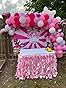 Amazon.com: Pink Dog Birthday Party Decorations, Paw Theme Party ...