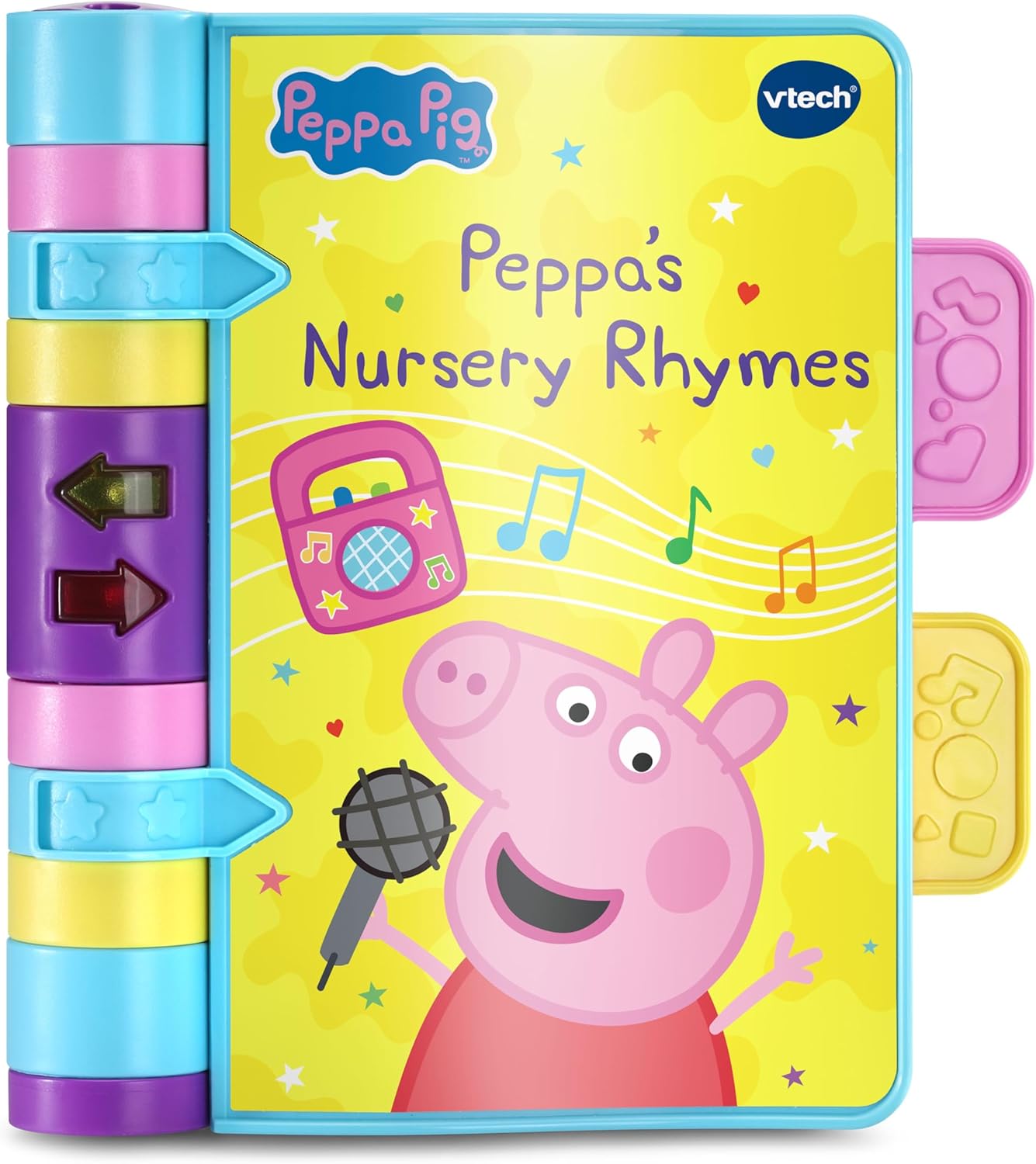 VTech Peppa Pig: Peppa's Nursery Rhymes, Official Peppa Pig Book with ...