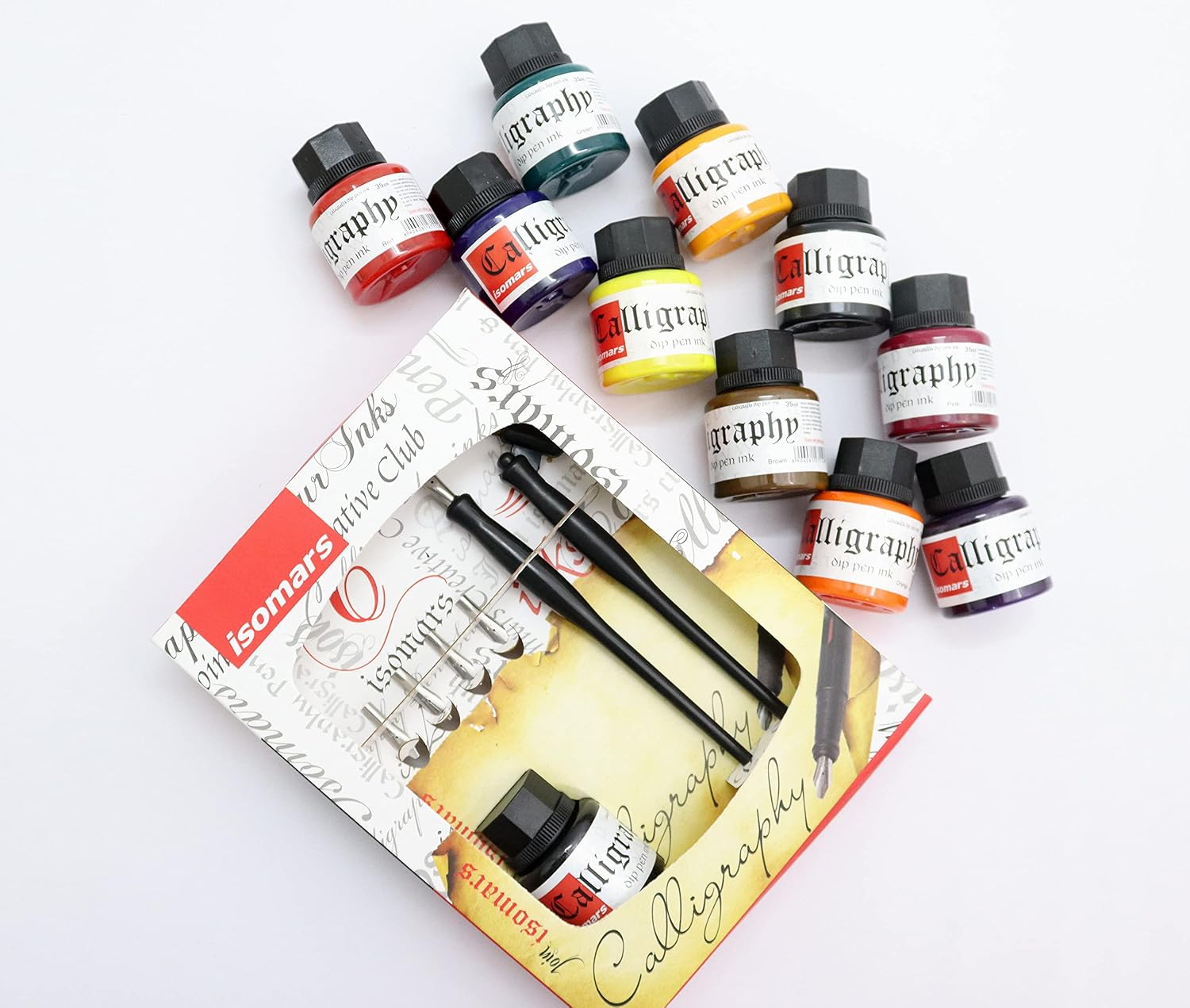 Isomars Calligraphy Pen Sets For Beginners For Copperplate Calligraphy ...