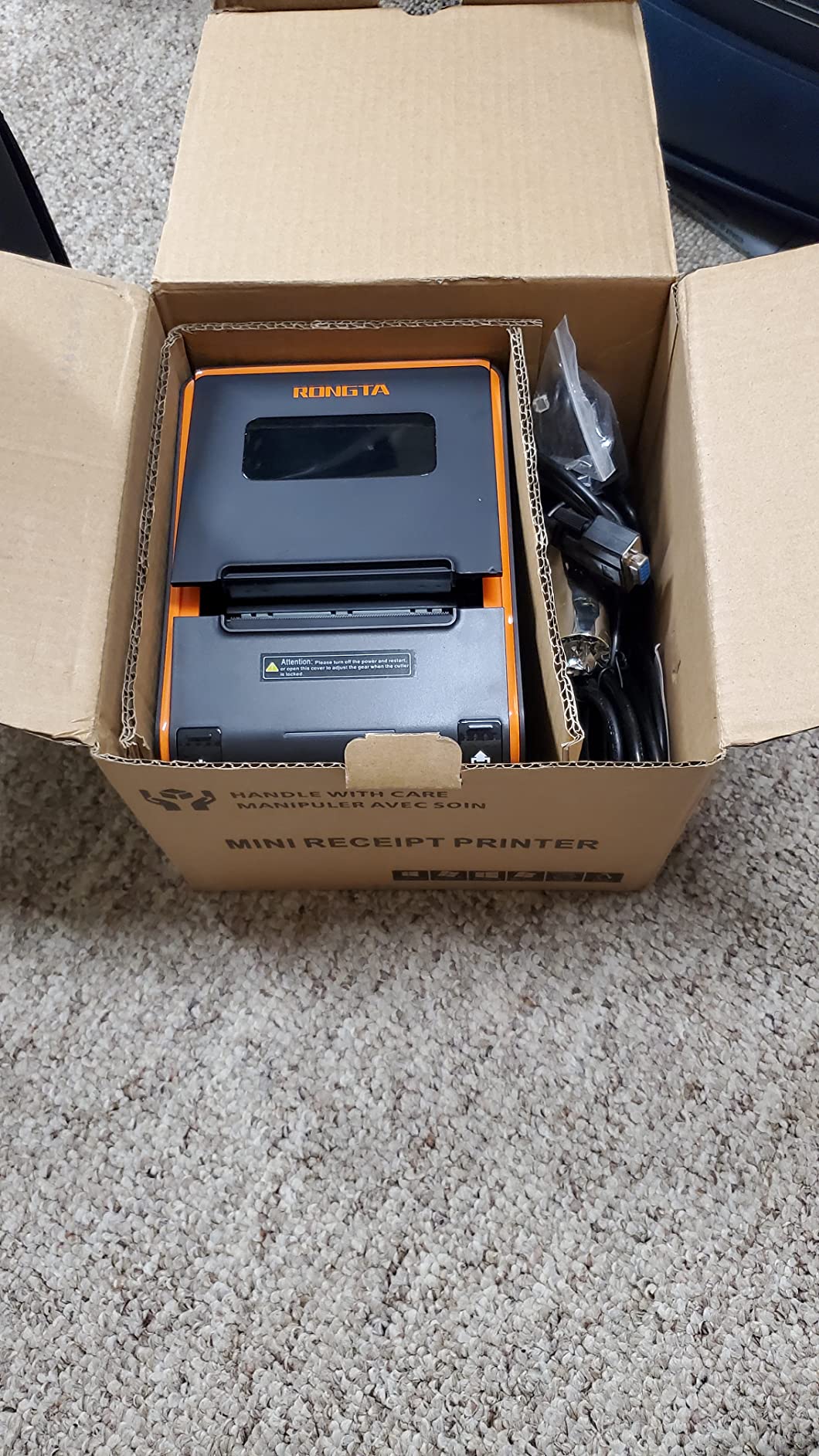 $15/mo - Finance Rongta POS Printer, 80mm Direct Thermal Receipt ...