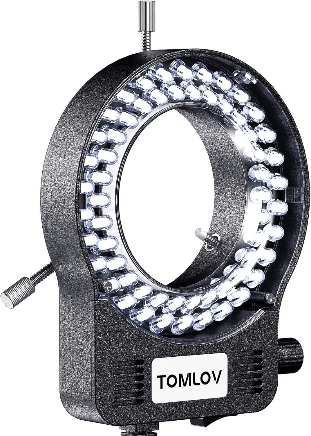 TOMLOV Microscopio digital DM201 Max + Ring Light LT0, microscopio HDMI ...