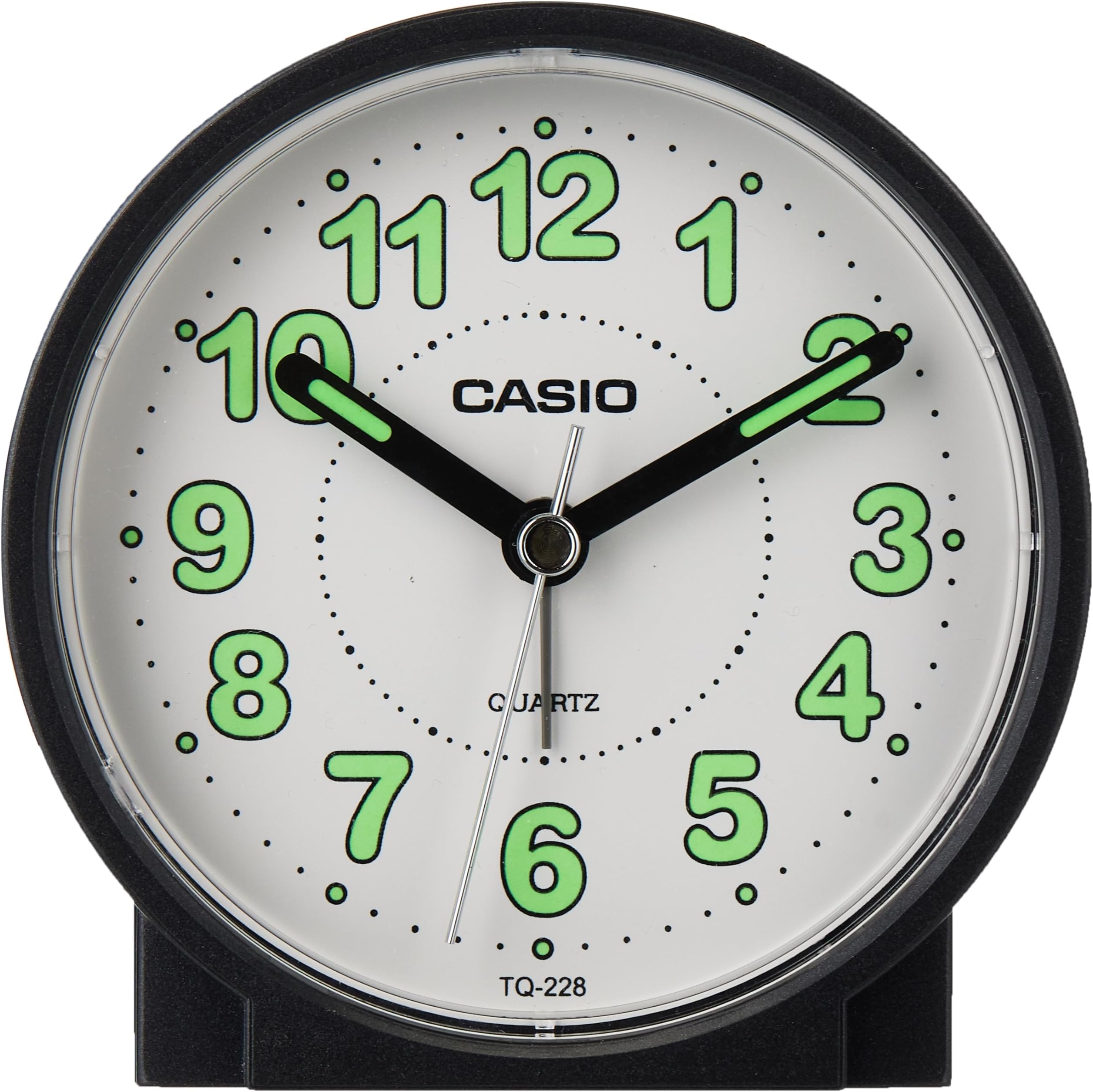 Casio Tq-228-1Df Alarm Clock, White/Black : Buy Online at Best Price in ...