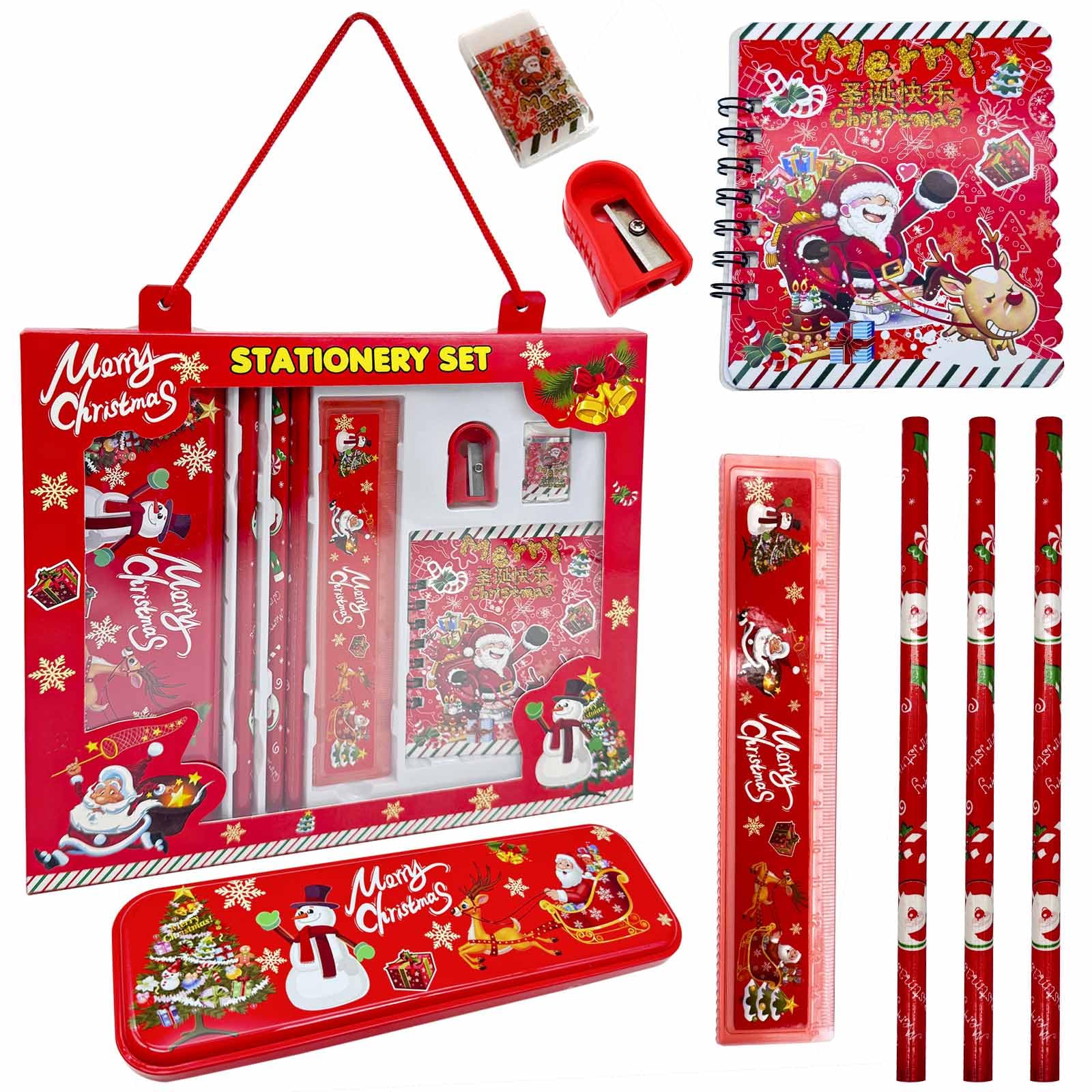 QISF Christmas Stationery Set - Stationery Gift Set for Kids，Student ...