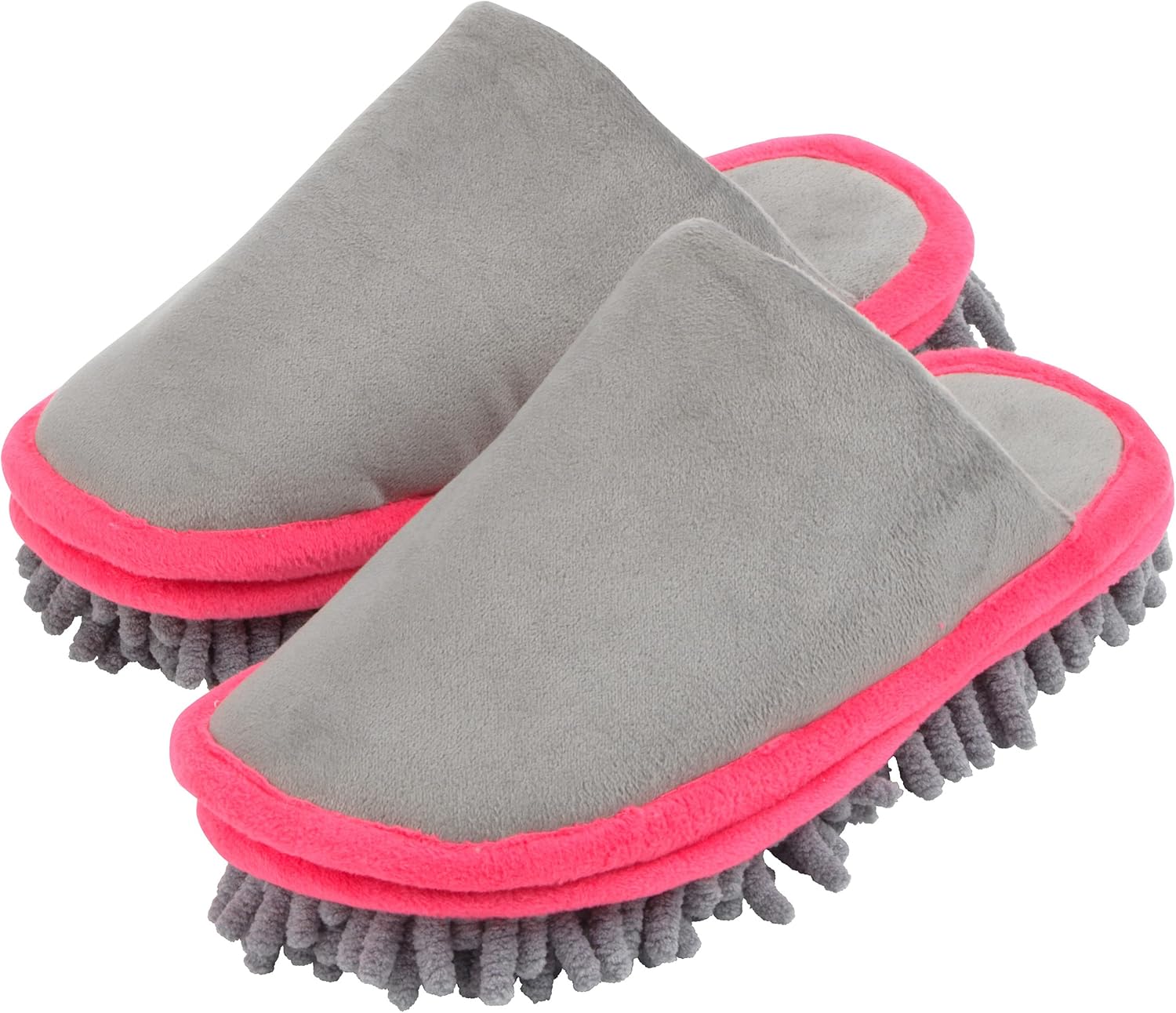 Kleeneze Cleaning Slippers, Pink Grey : Amazon.co.uk: Fashion