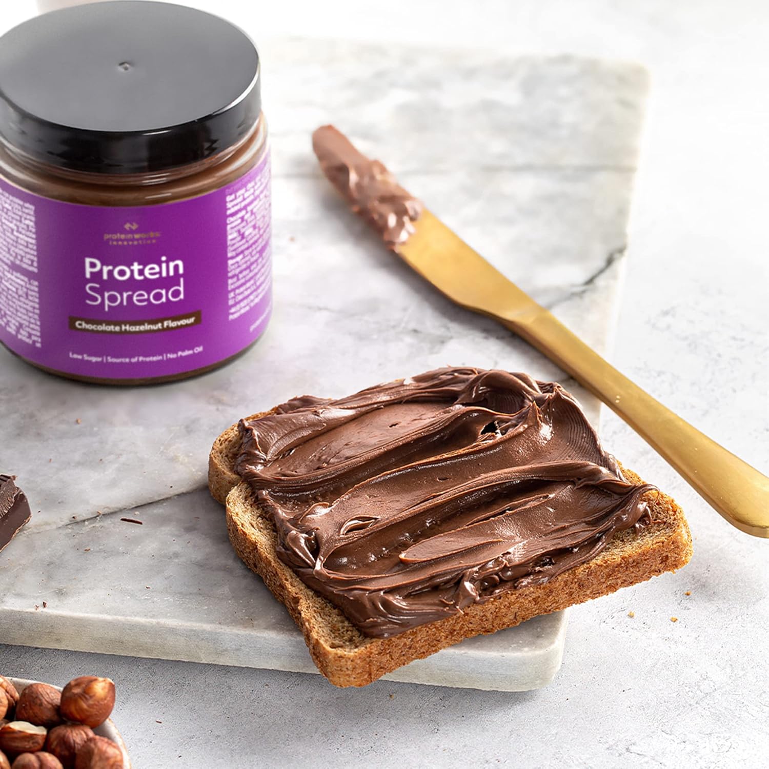 Protein Works – Protein Spread | Chocolate Hazelnut | 92% Less Sugar ...