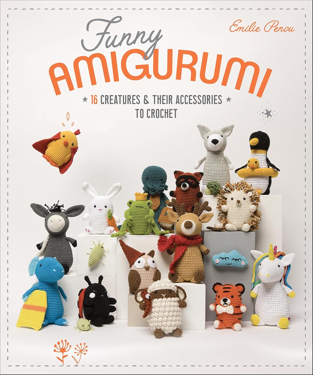 Amazon.com: Funny Amigurumi: 16 Creatures & Their Accessories to ...