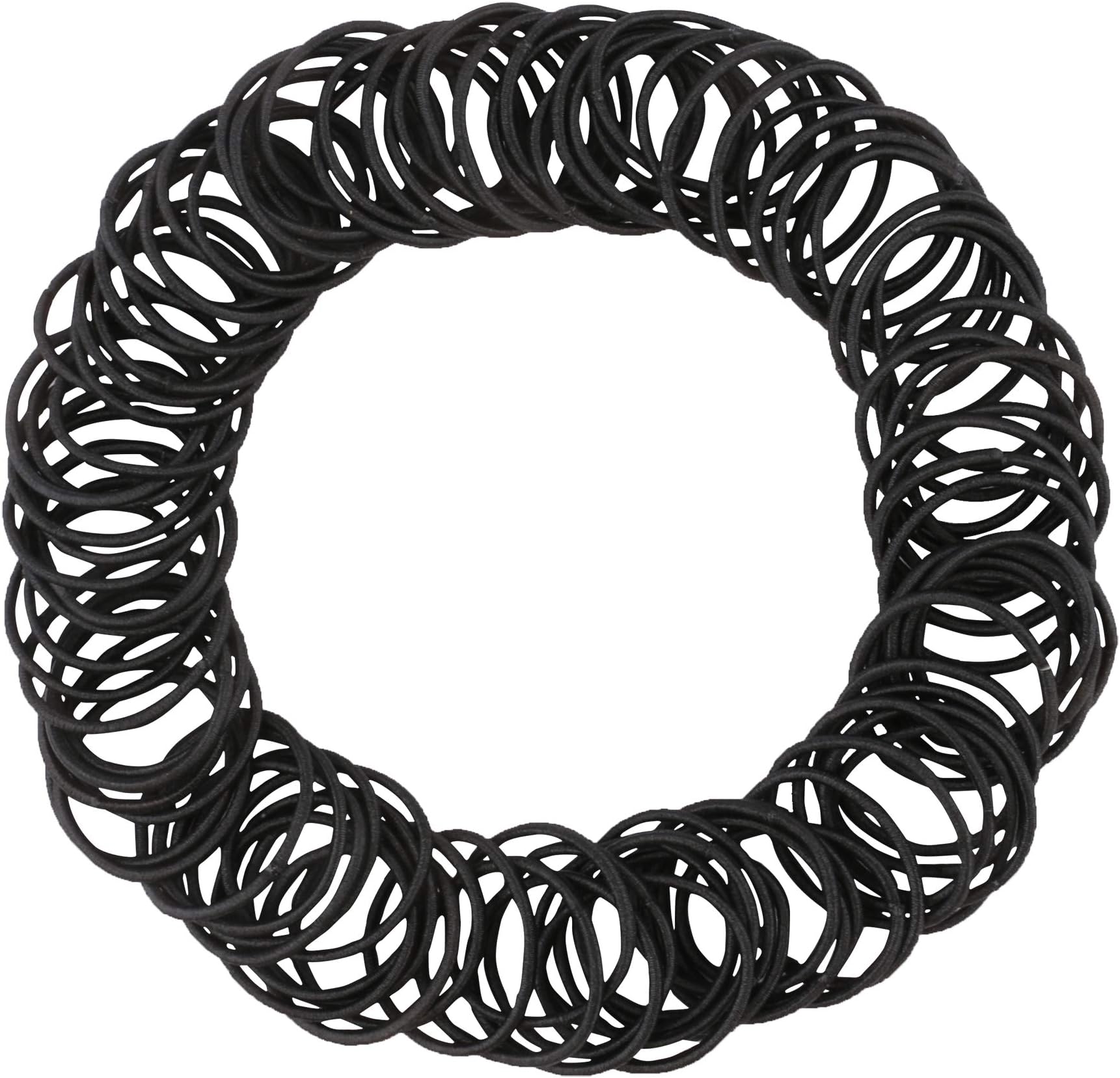 Amazon.com : Youxuan Small Hair Elastics for Girls, Soft and Comfy ...