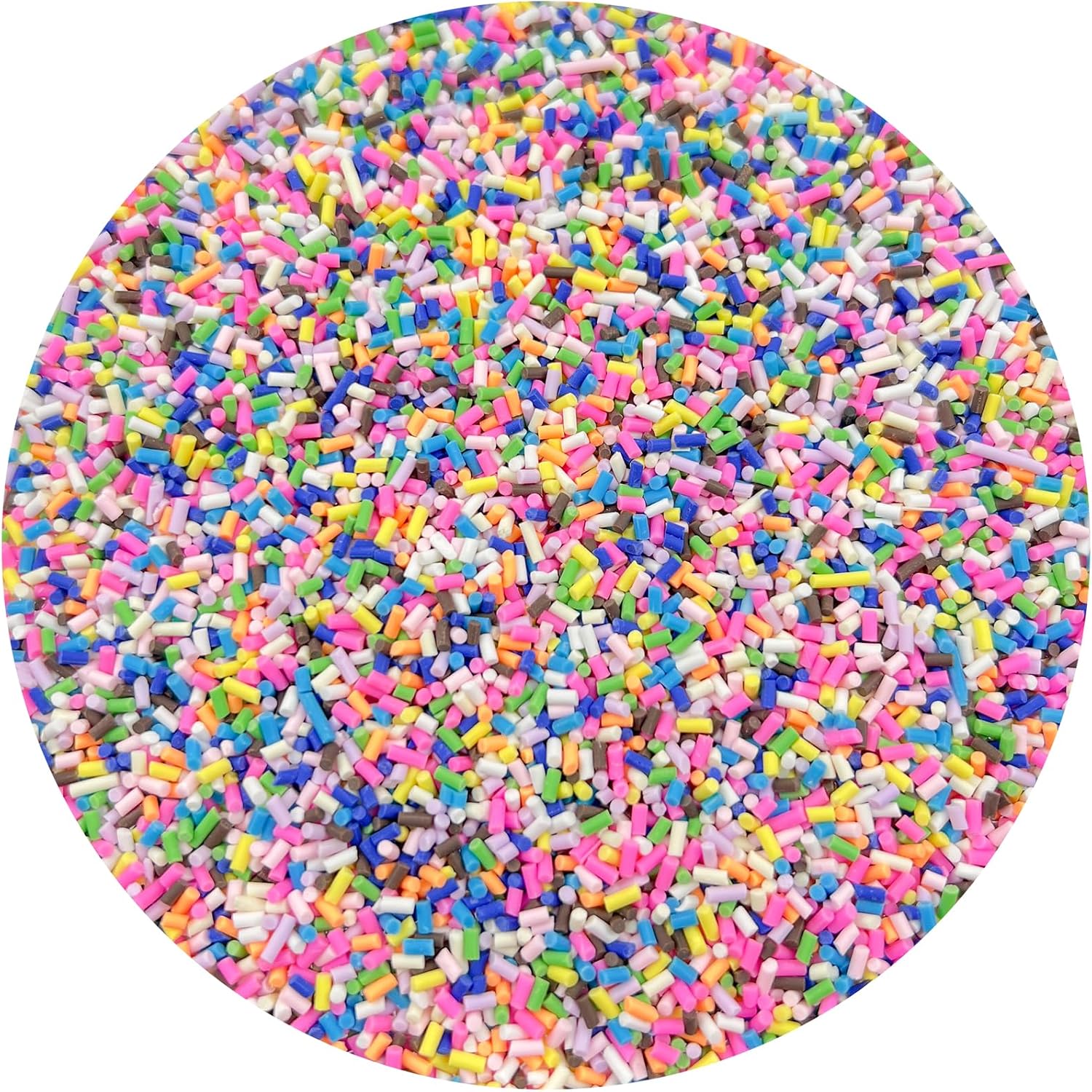 Amazon.com: Daiyifiy 100G 2-5MM Fake Sprinkles Resin Sprinkles Fake ...