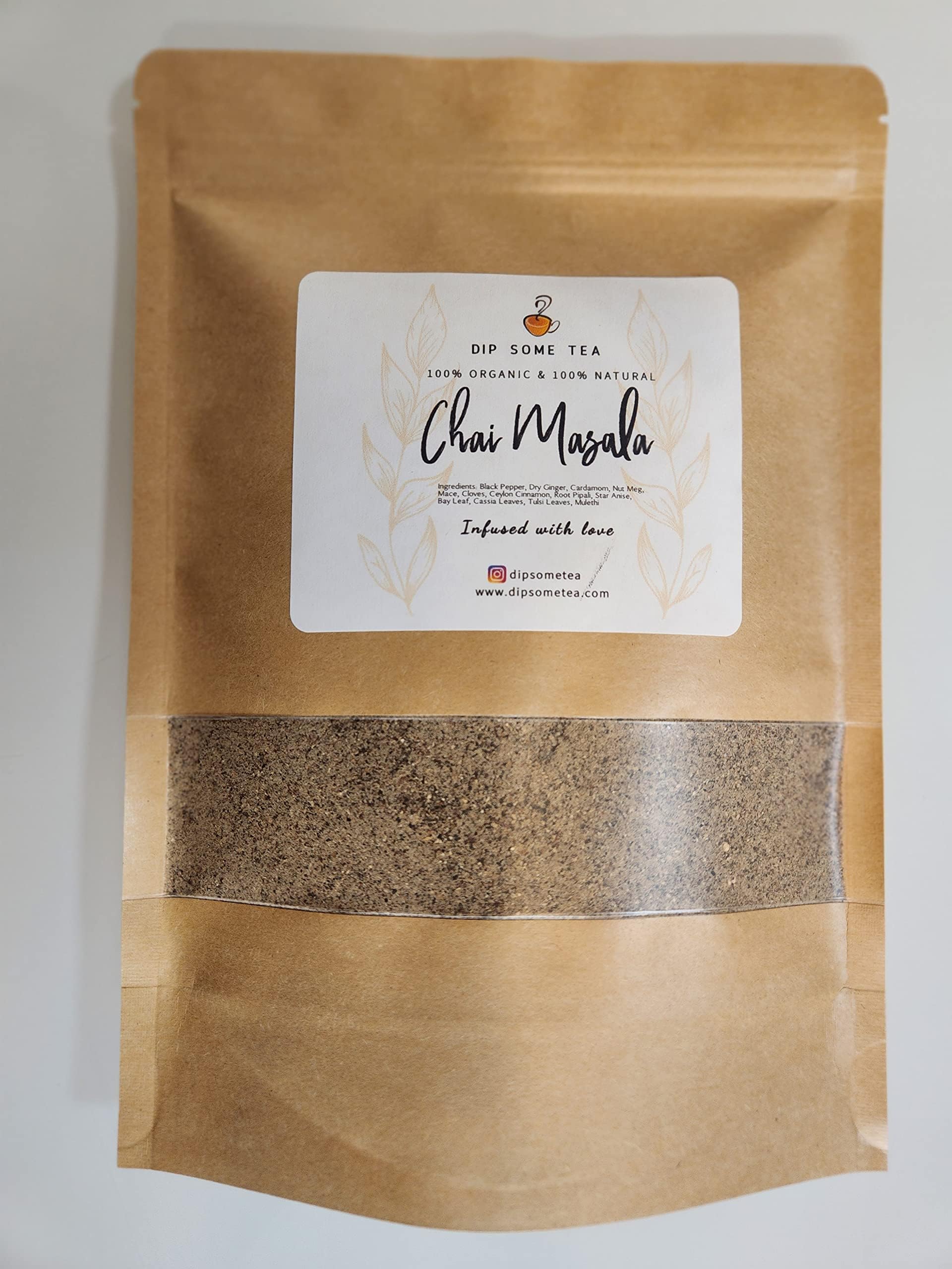 Amazon.com : Organic Chai Masala 3.5 Oz, 100gm, Tea Spices, Indian Chai ...