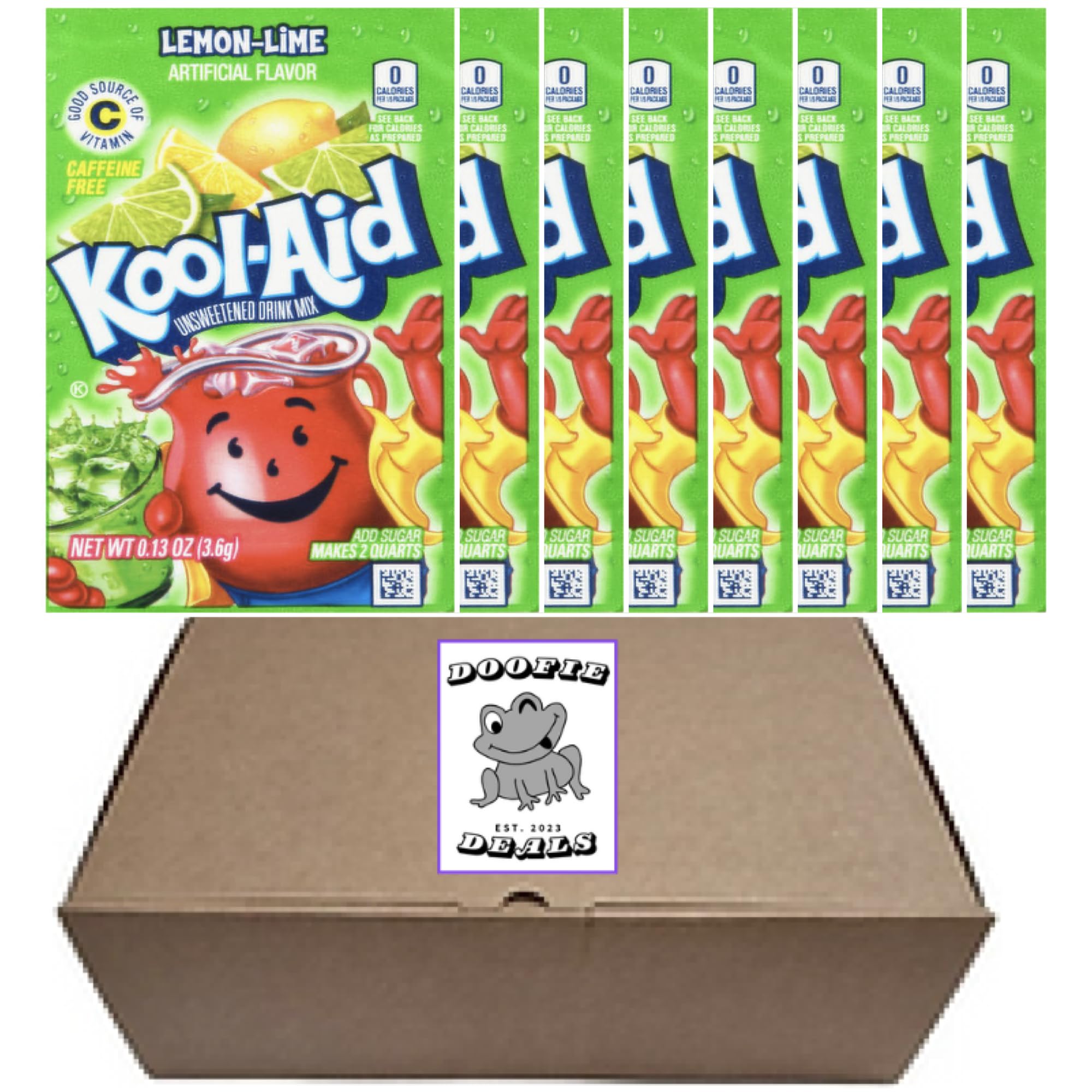 Amazon.com : Kool-Aid Drink Mix - 8 Packets (Lemon Lime) : Grocery ...