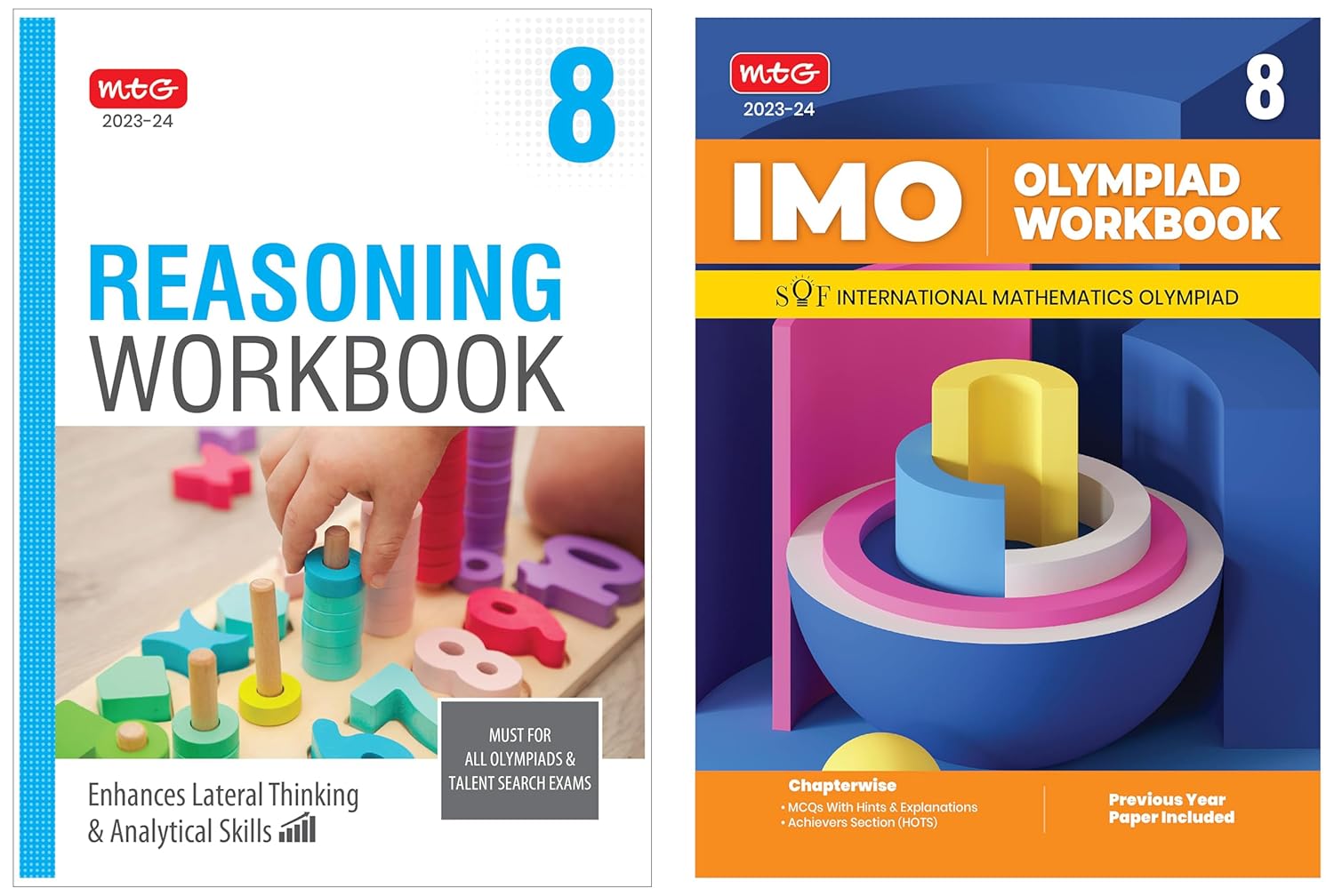 Buy MTG Olympiad Reasoning Workbook Class 8 & MTG International ...