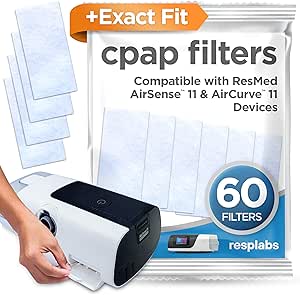 resplabs CPAP Filters Compatible with the ResMed AirSense 11 Machine ...