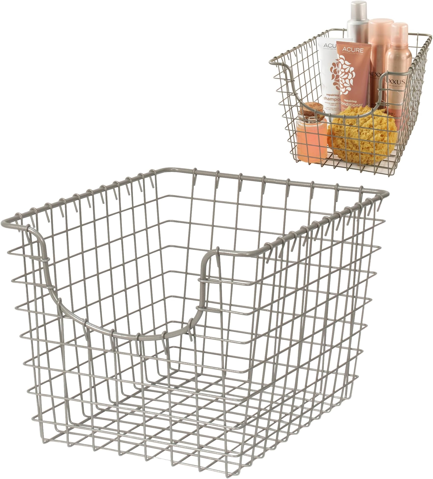 Amazon.com - Spectrum Diversified 20077 Ashley Stackable Basket Tray ...