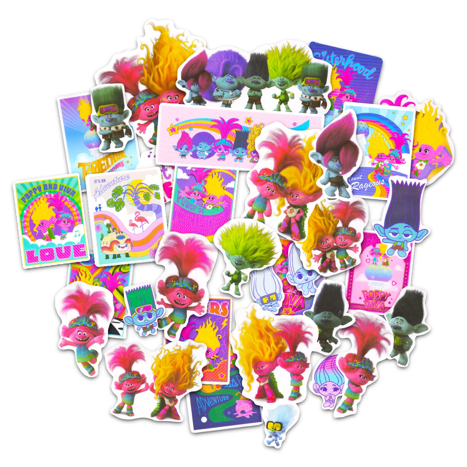 Snapklik.com : Trolls Sticker Decal Set - Bundle