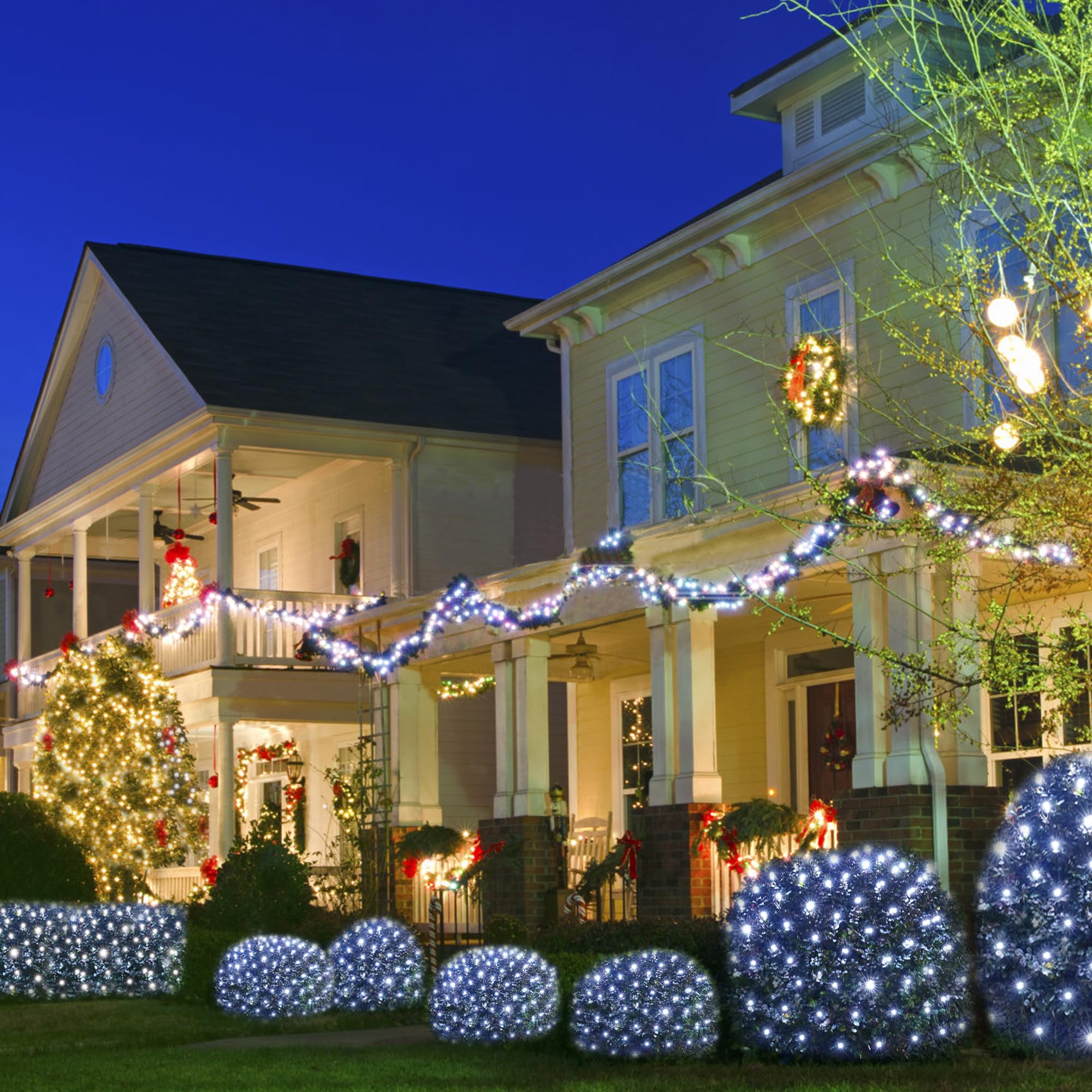 Column Led Christmas Lights Transform Your Space With