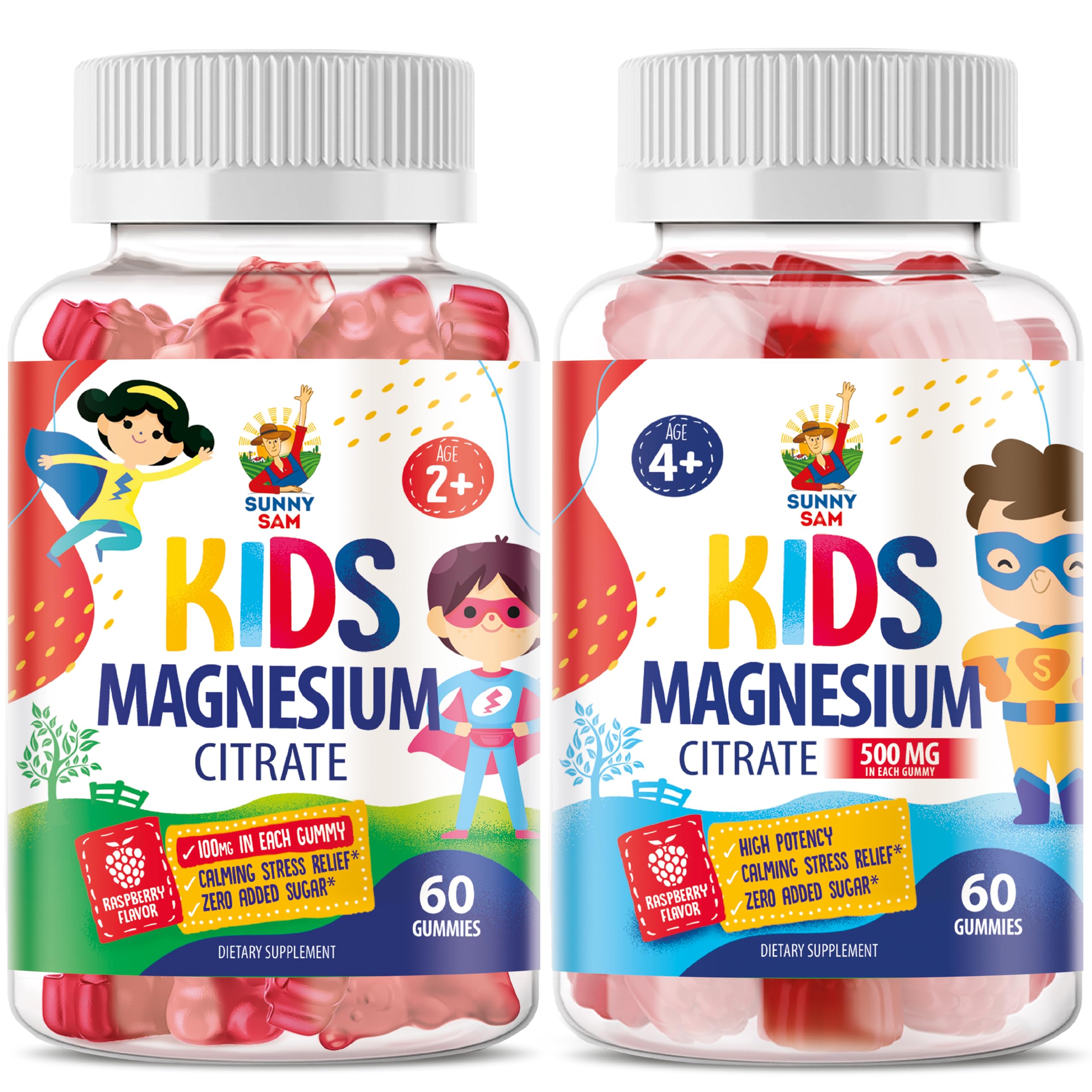 Amazon.com: Magnesium Gummies for Kids & Adults - Calm Magnesium Chews ...