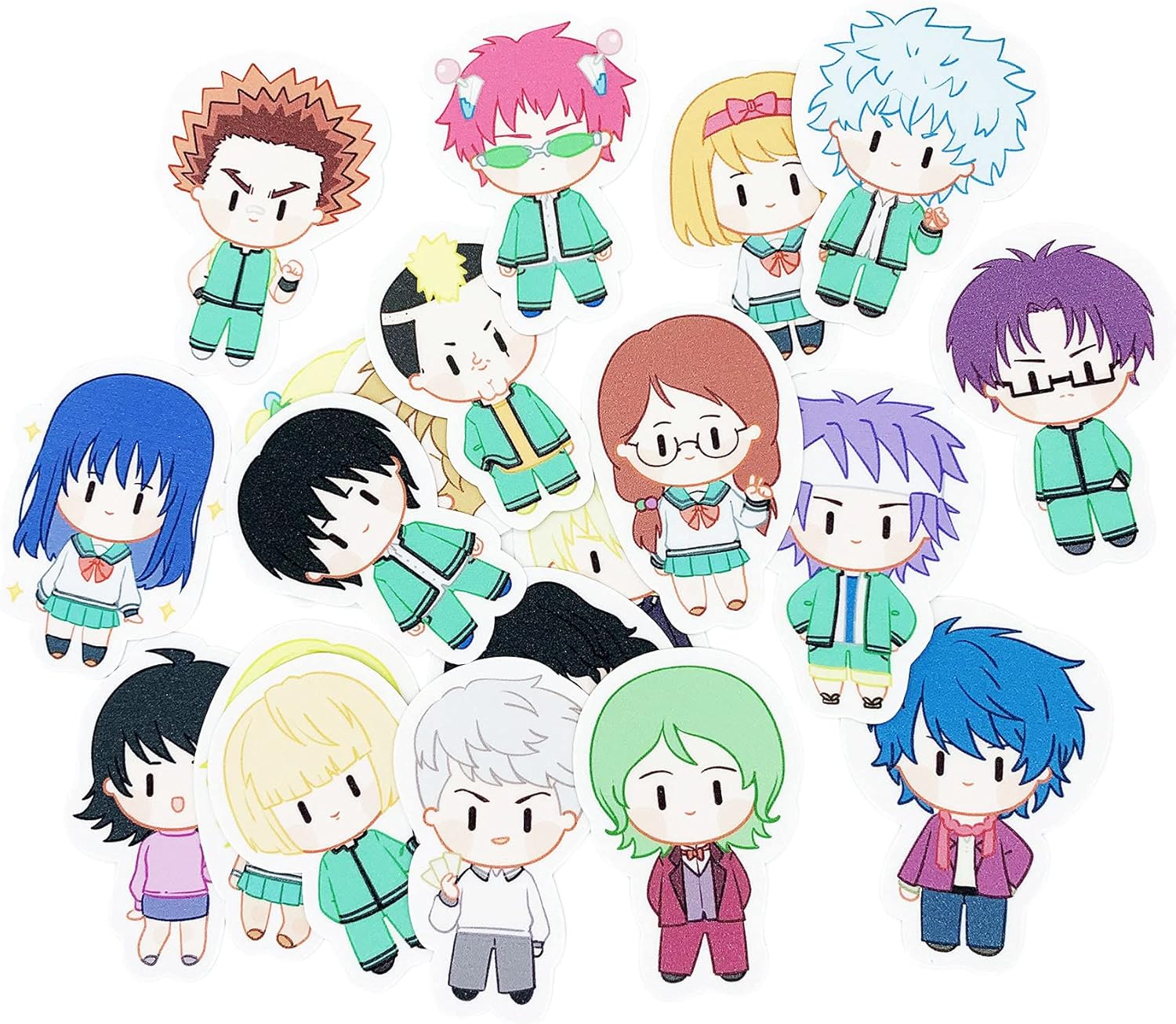 Amazon.com: YJacuing Anime The Disastrous Life of Saiki K. Cute Chibi ...