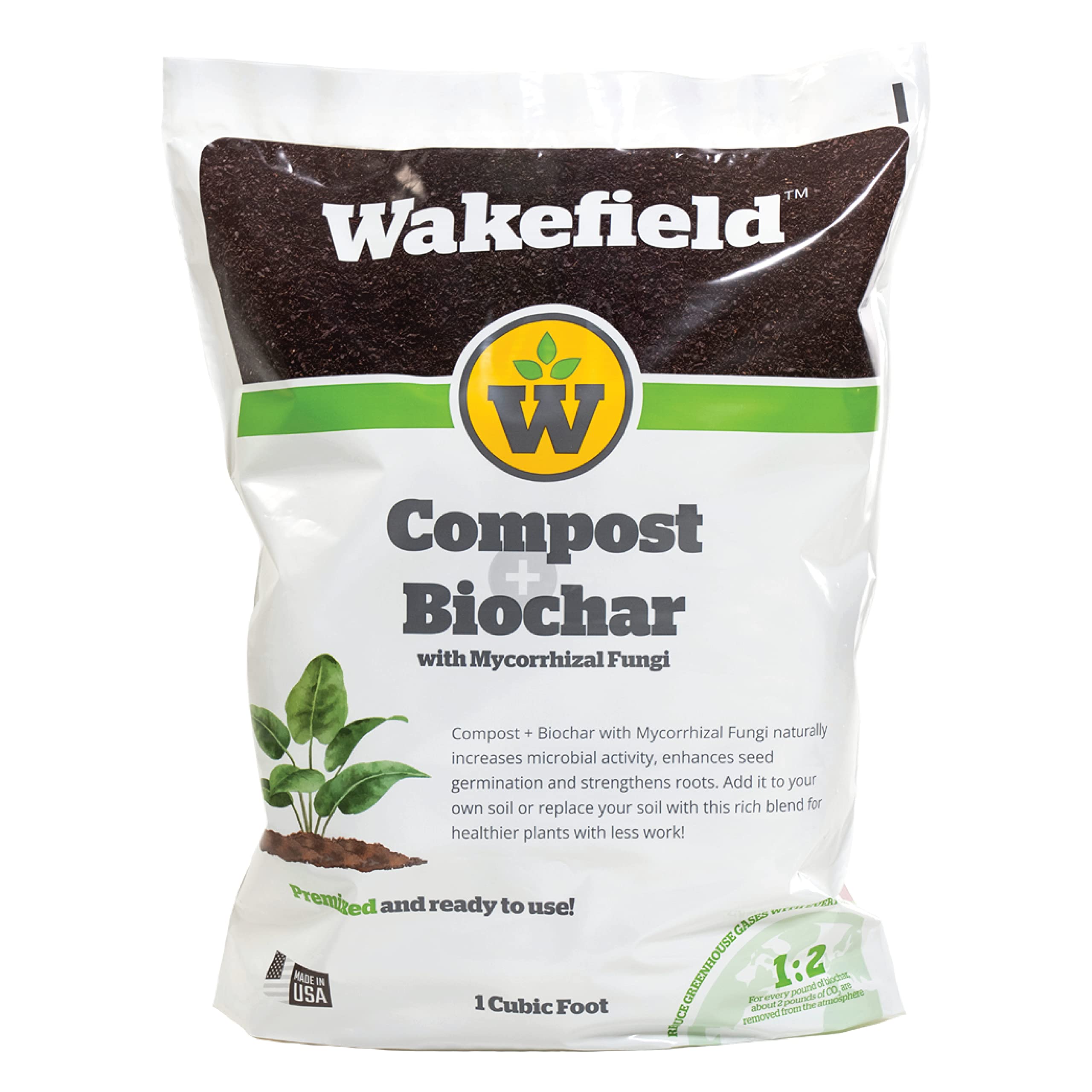 Buy Wakefield Compost + Biochar with Mycorrhizal Fungi – Premium Aged ...
