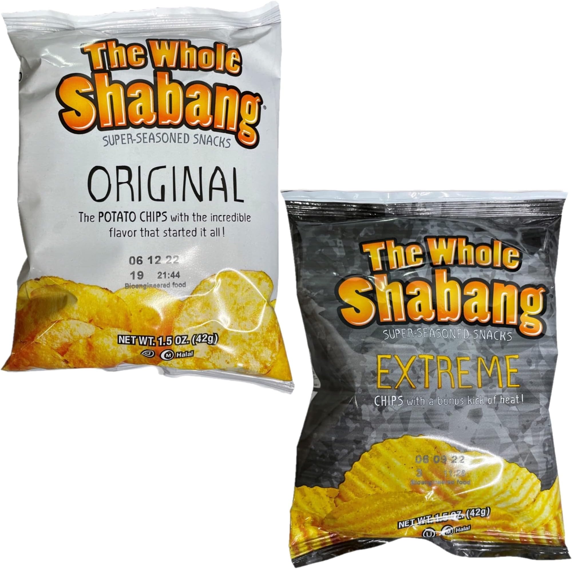 Amazon.com: The Whole Shabang Potato Chips - (1) - 6 oz. Bag