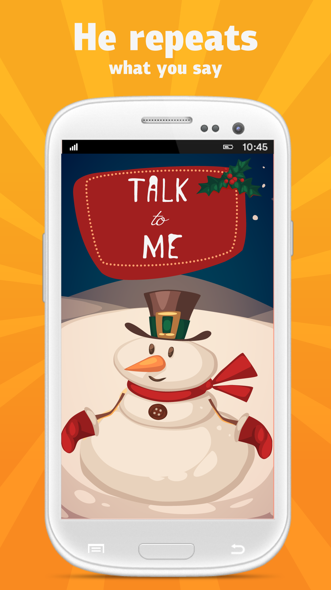 Talking Snowman - App on Amazon Appstore